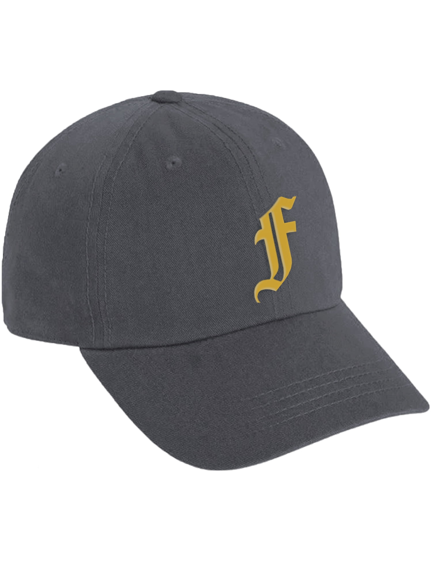 Daxton Low Profile Adjustable Baseball Dad Hat Cap Old English Font ...