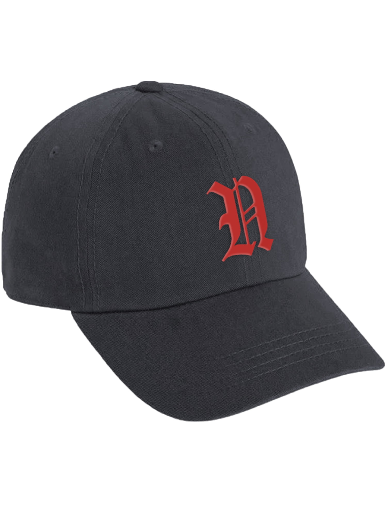 Daxton Low Profile Adjustable Baseball Dad Hat Cap Old English Font ...