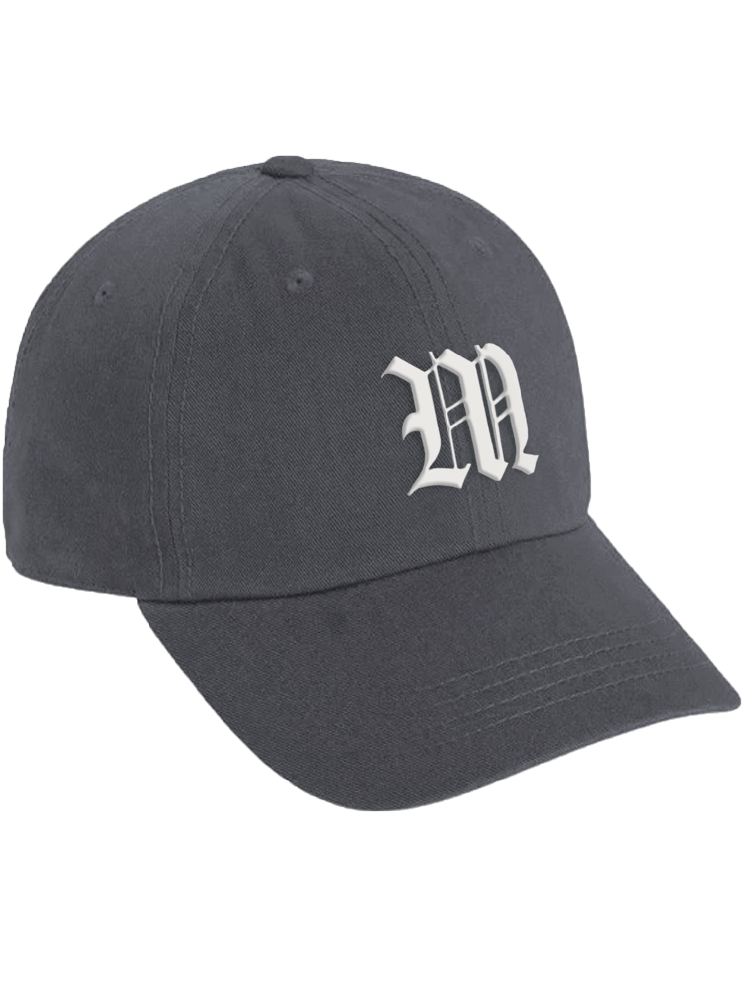 Daxton Low Profile Adjustable Baseball Dad Hat Cap Old English Font ...