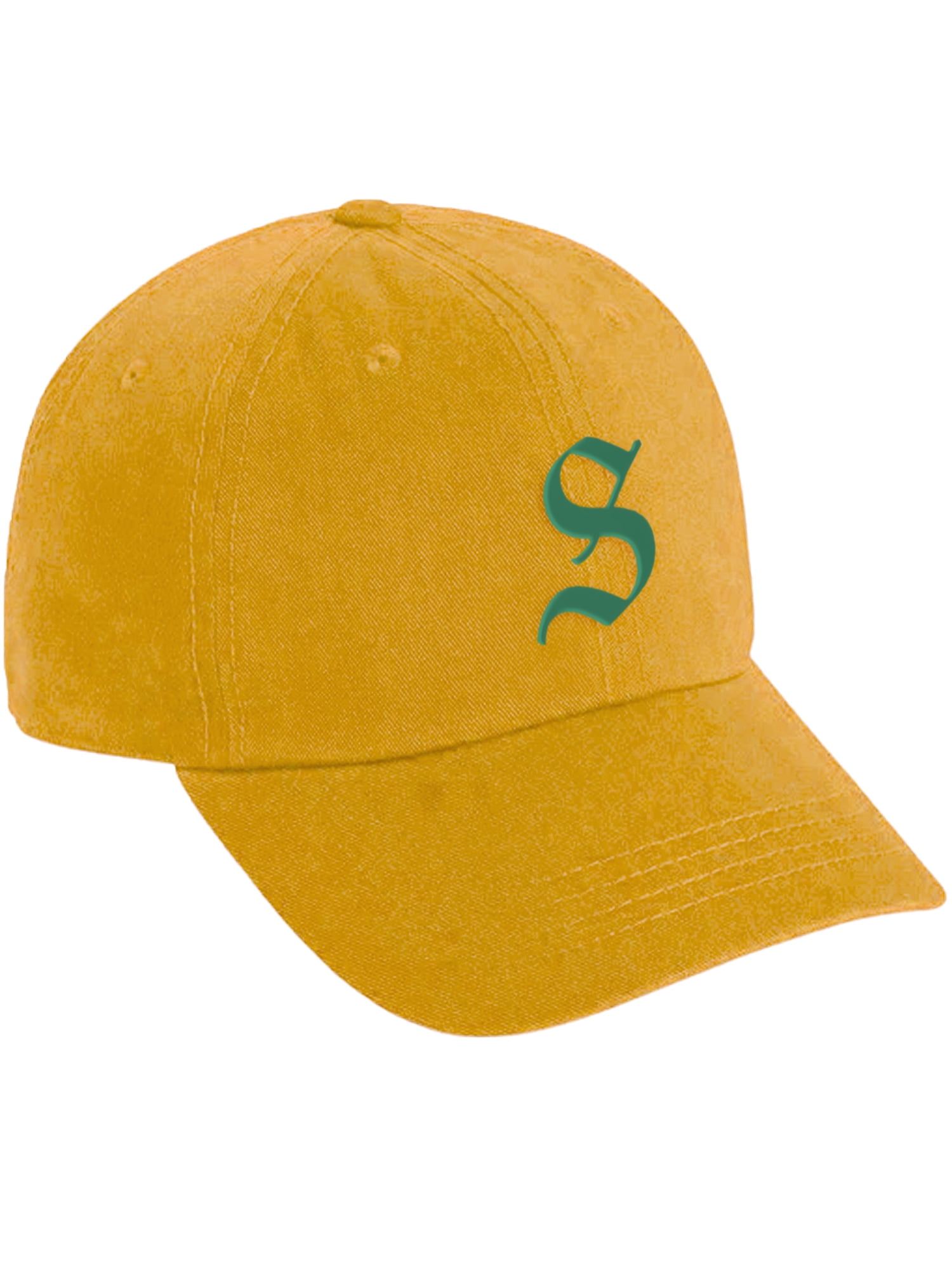 Daxton Low Profile Adjustable Baseball Dad Hat Cap Old English Font ...