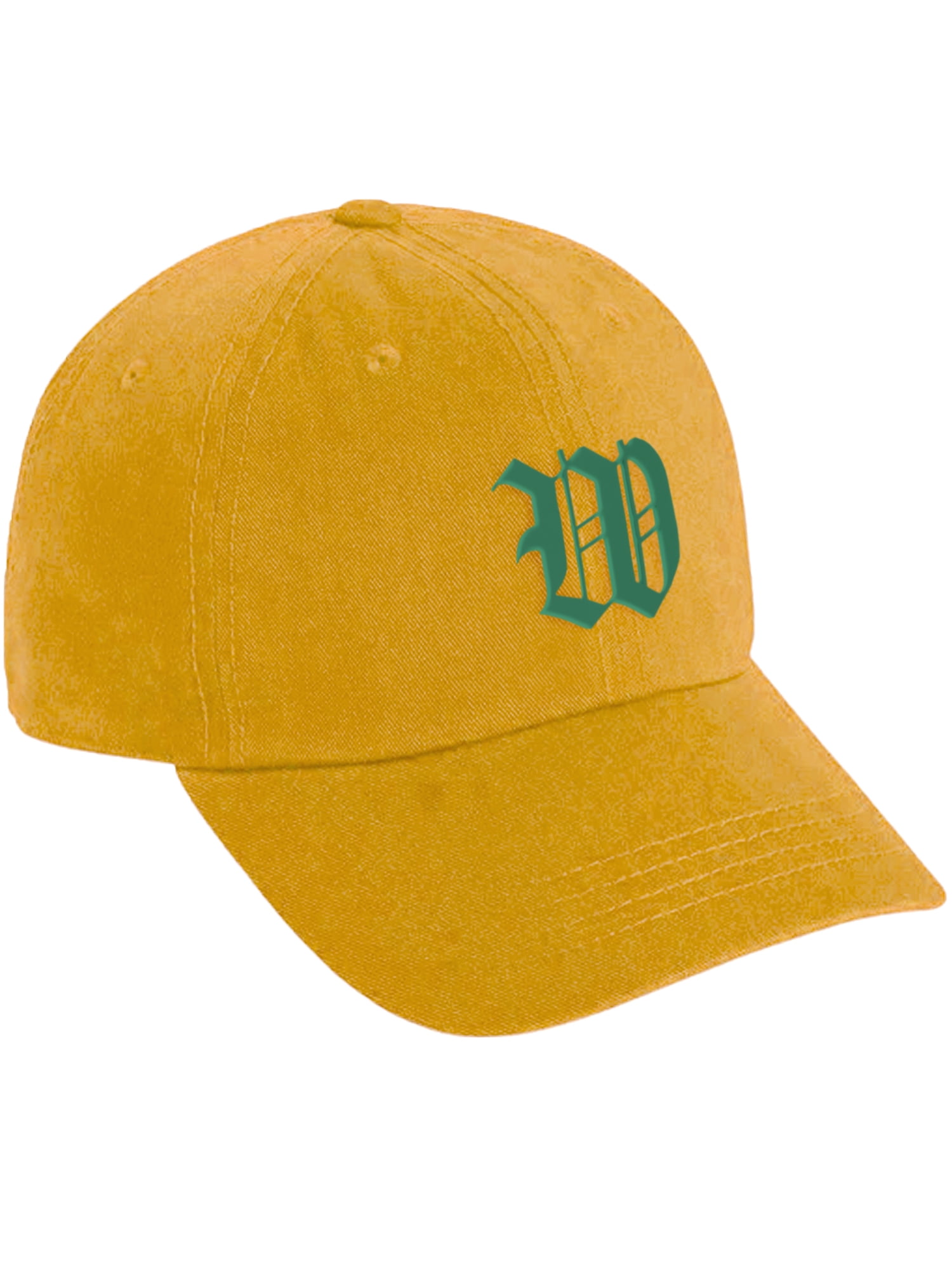 Daxton Low Profile Adjustable Baseball Dad Hat Cap Old English Font ...