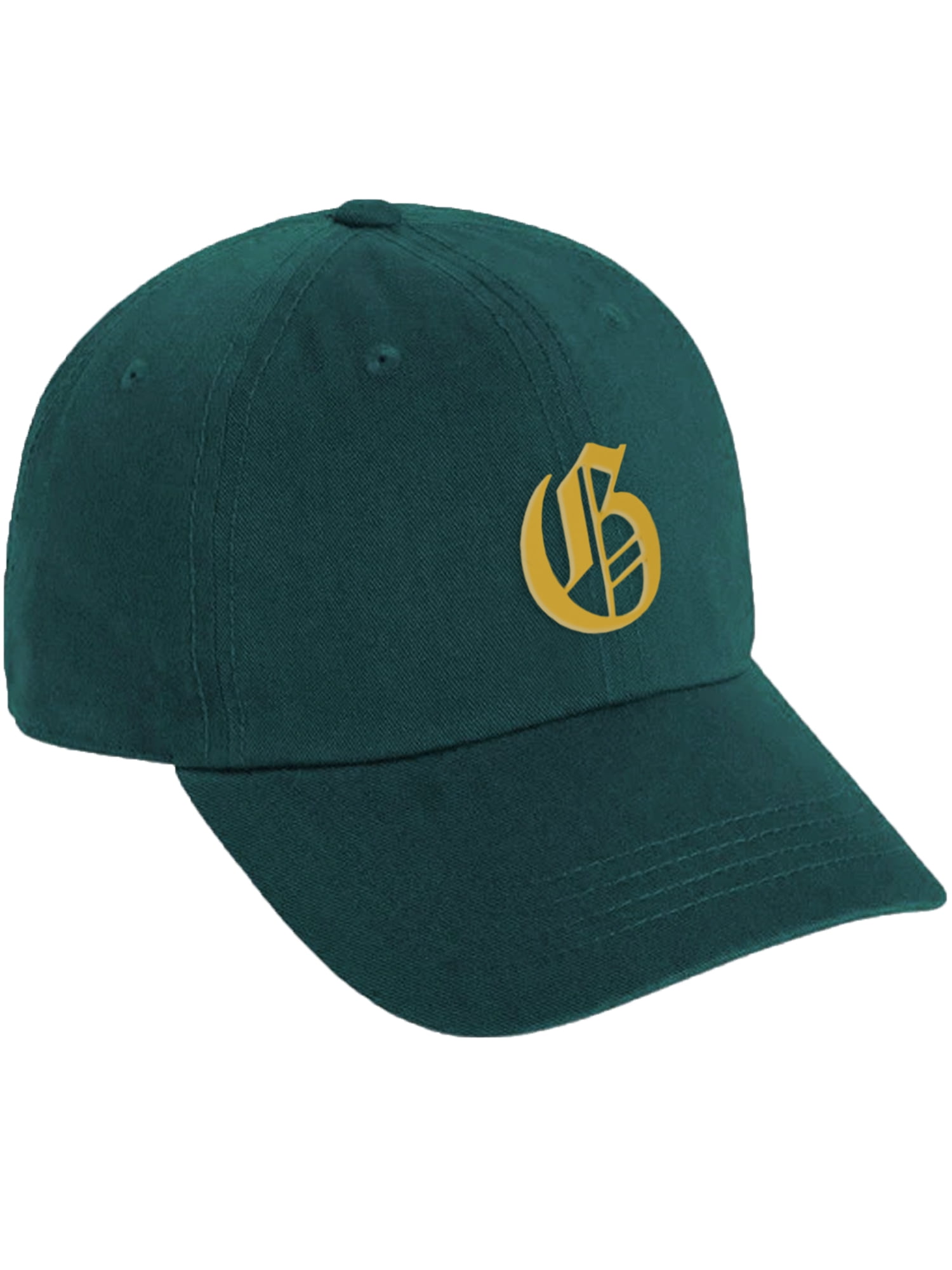 Daxton Low Profile Adjustable Baseball Dad Hat Cap Old English Font ...