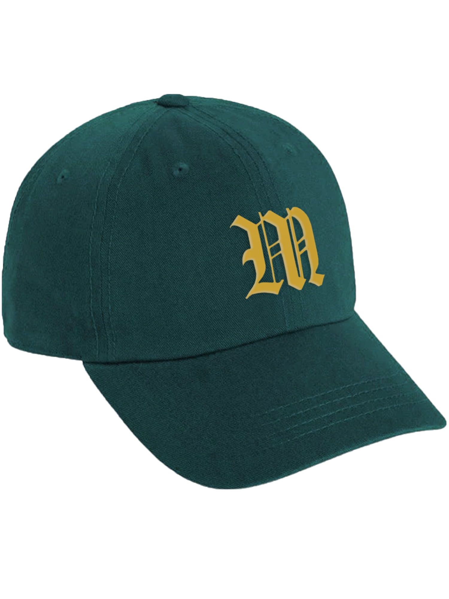 Daxton Low Profile Adjustable Baseball Dad Hat Cap Old English Font ...