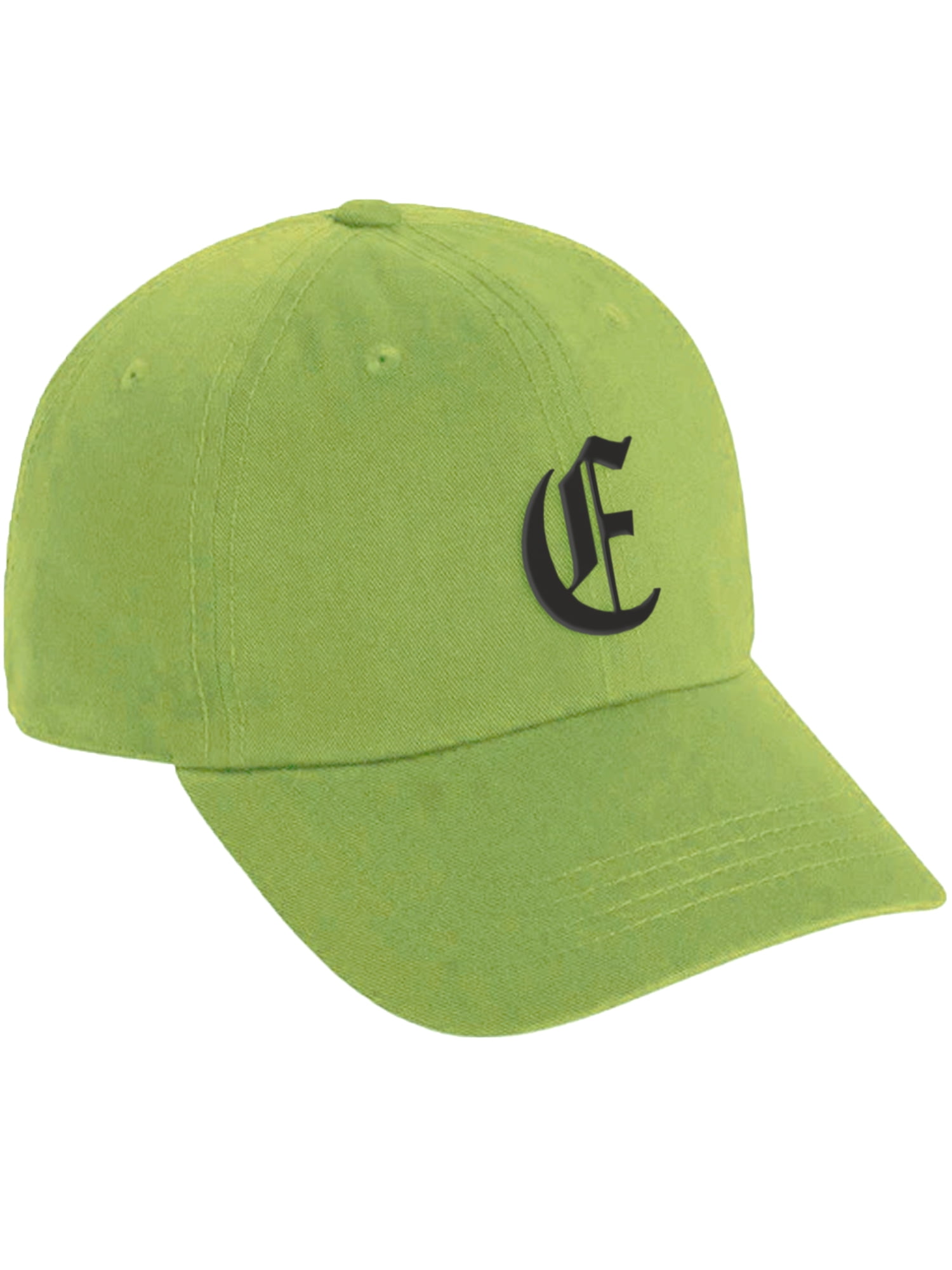 Daxton Low Profile Adjustable Baseball Dad Hat Cap Old English Font ...