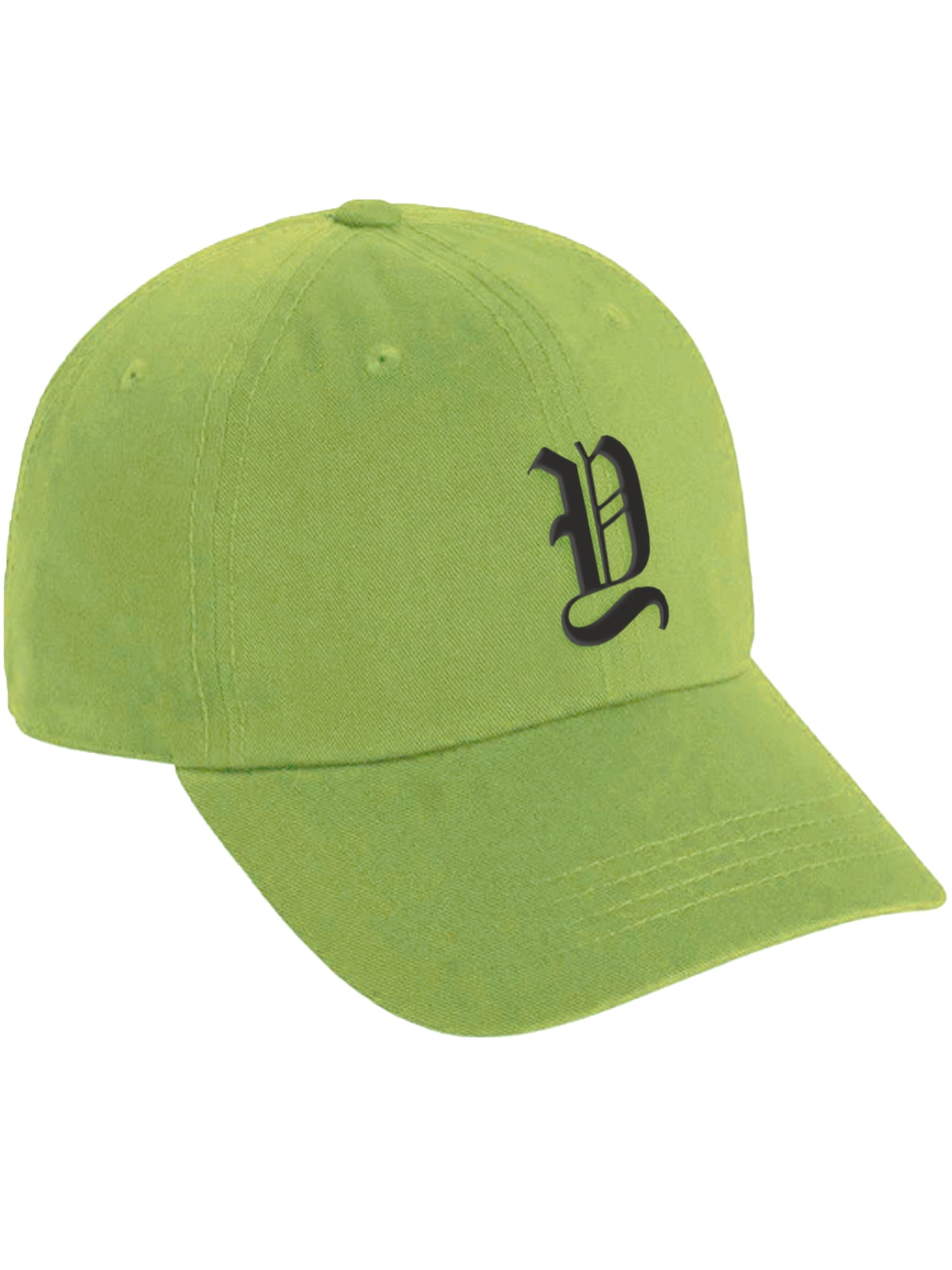 Daxton Low Profile Adjustable Baseball Dad Hat Cap Old English Font ...