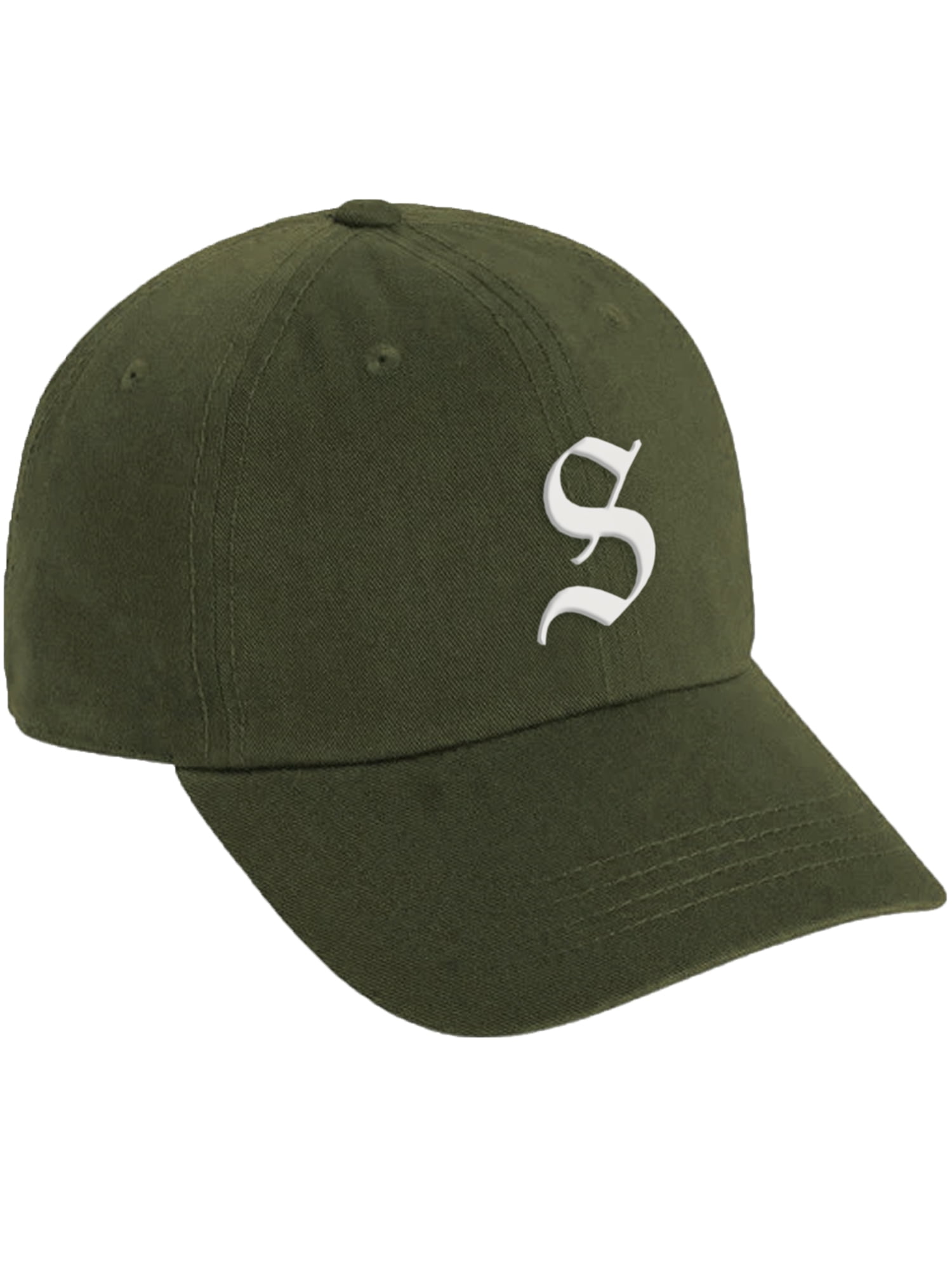 Daxton Low Profile Adjustable Baseball Dad Hat Cap Old English Font ...