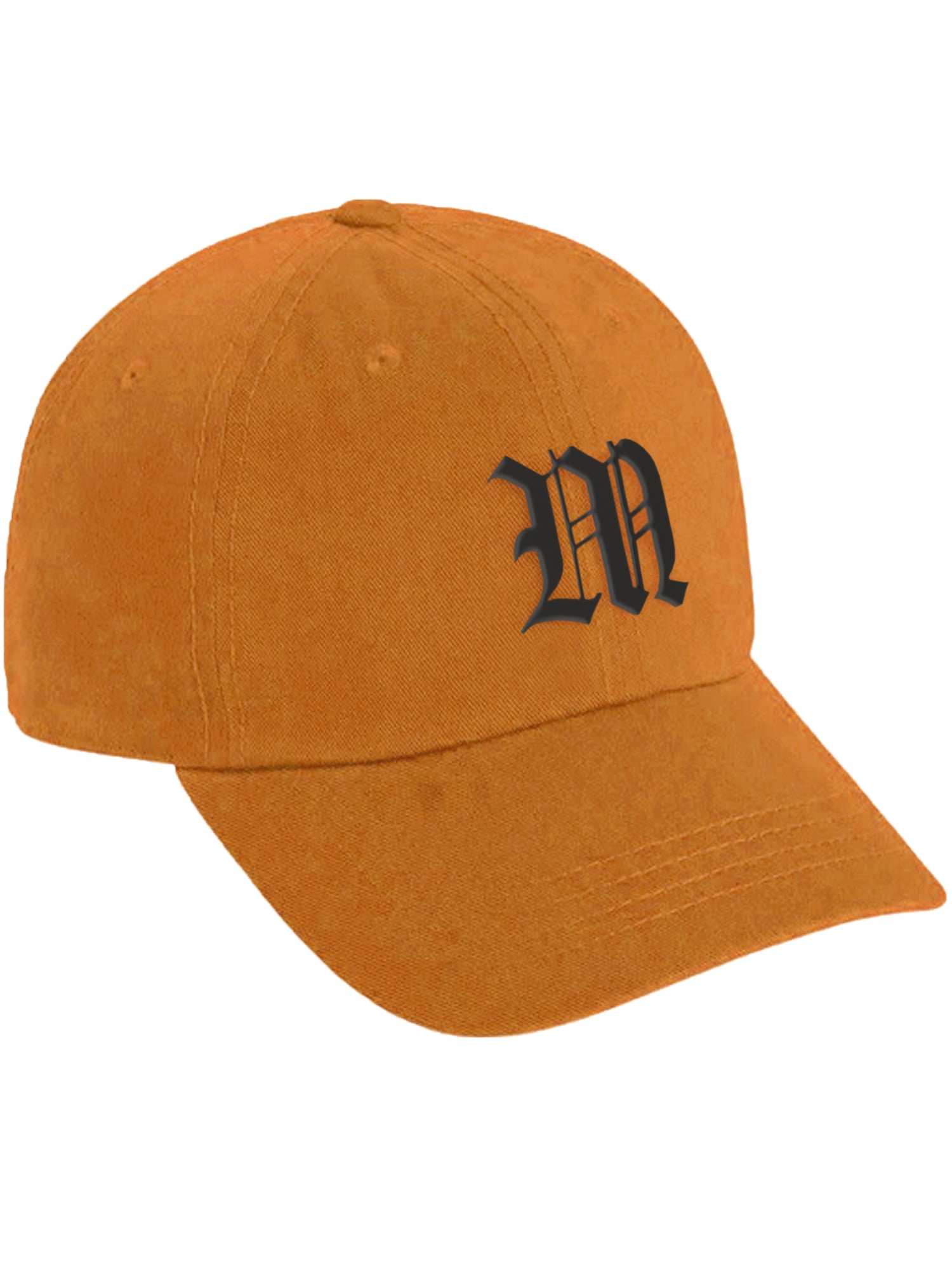 Daxton Low Profile Adjustable Baseball Dad Hat Cap Old English Font ...