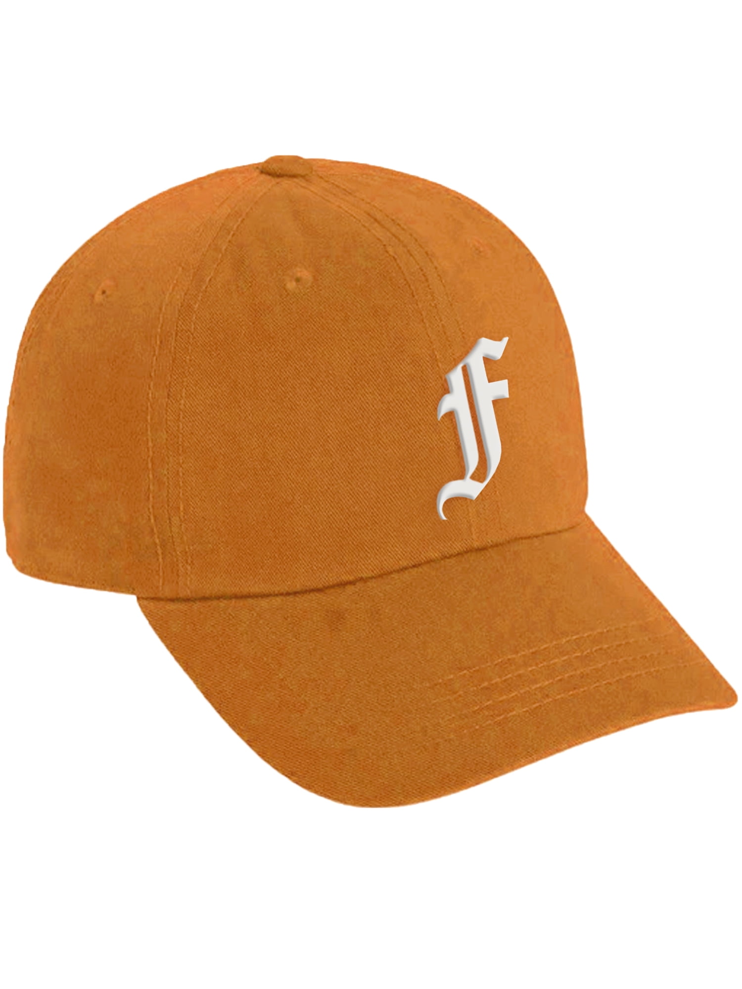 Daxton Low Profile Adjustable Baseball Dad Hat Cap Old English Font ...