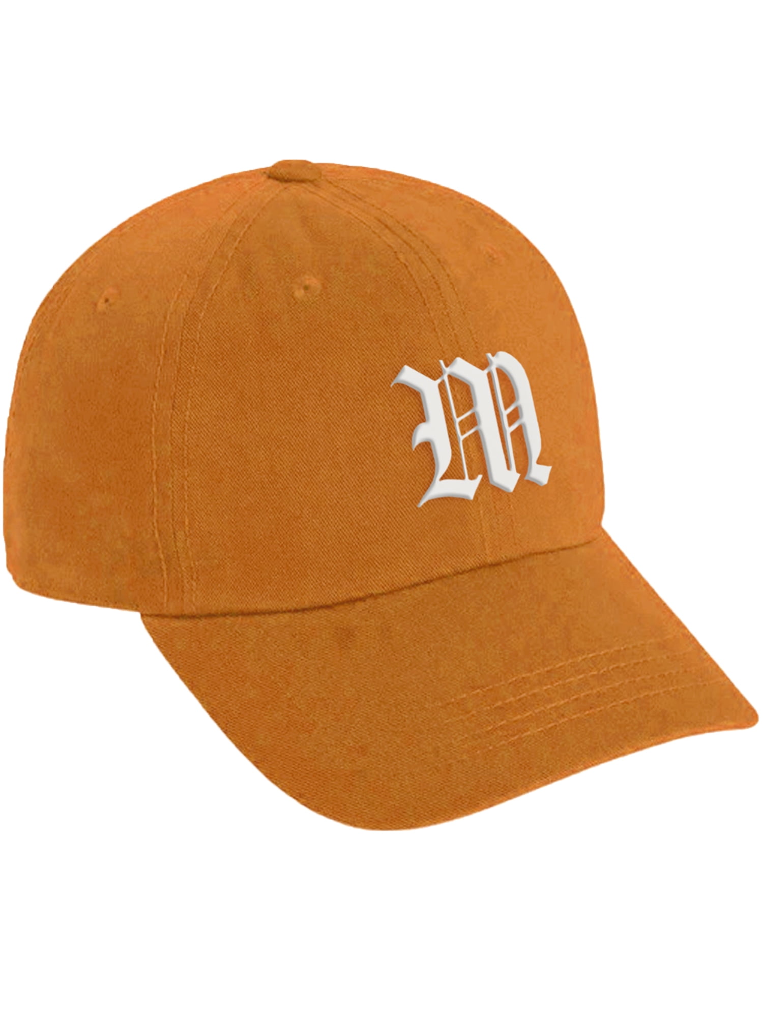 Daxton Low Profile Adjustable Baseball Dad Hat Cap Old English Font ...