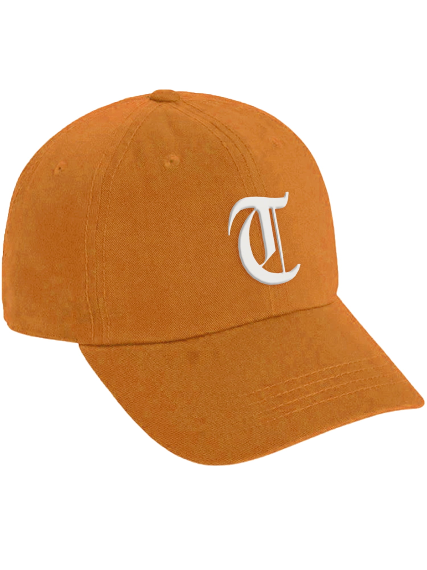 Daxton Low Profile Adjustable Baseball Dad Hat Cap Old English Font ...