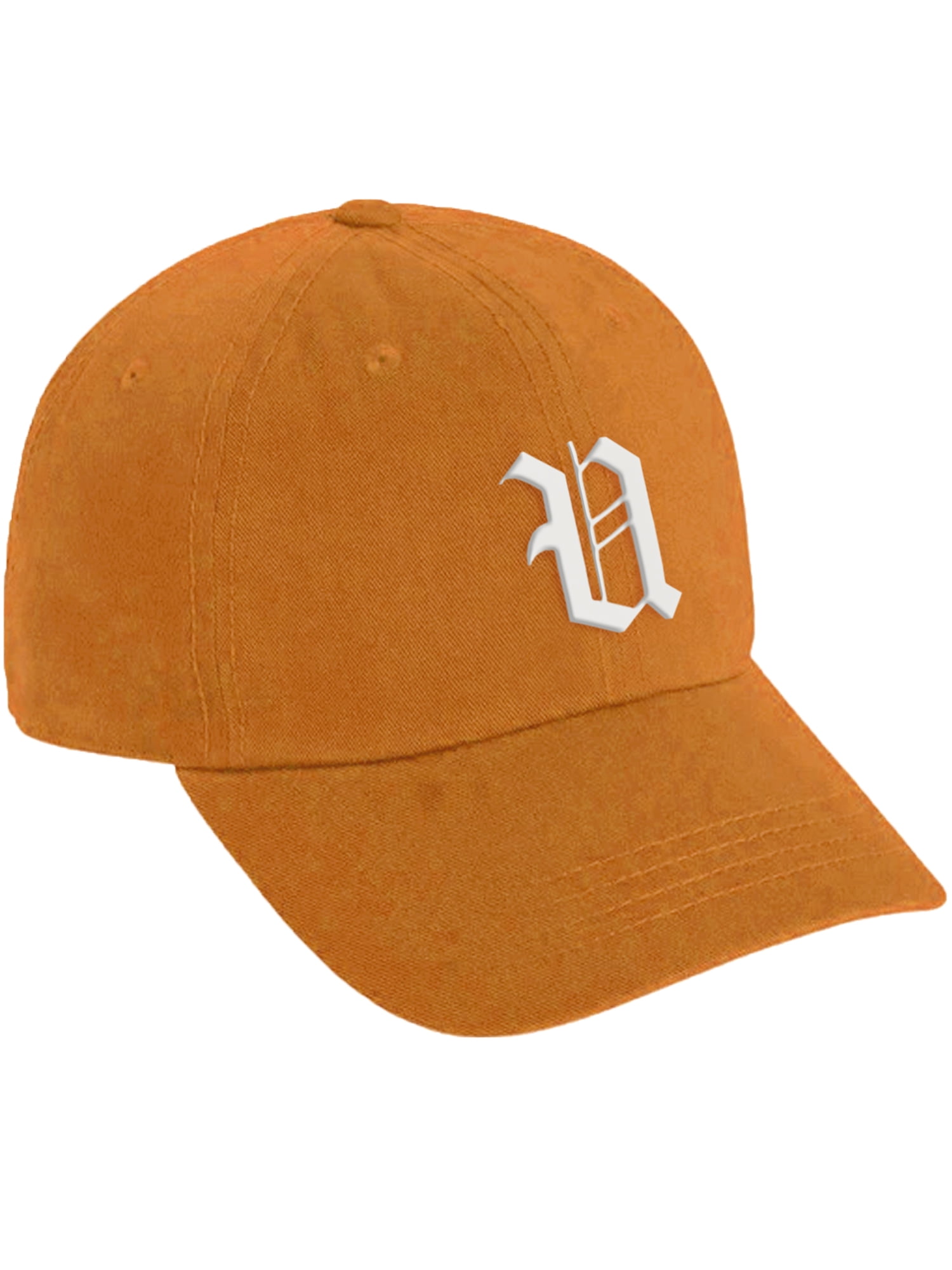 Daxton Low Profile Adjustable Baseball Dad Hat Cap Old English Font ...