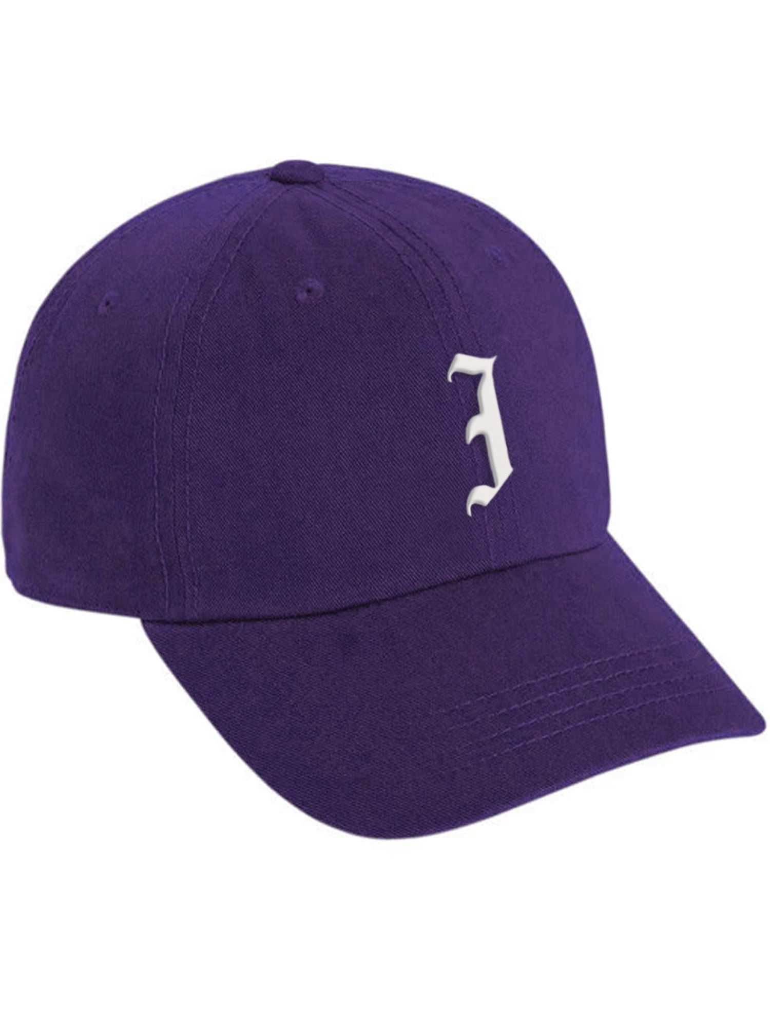 Daxton Low Profile Adjustable Baseball Dad Hat Cap Old English Font ...