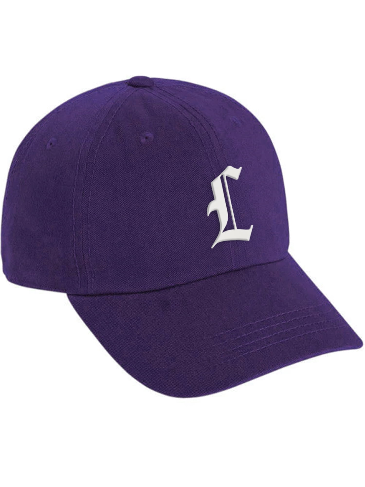 Daxton Low Profile Adjustable Baseball Dad Hat Cap Old English Font ...