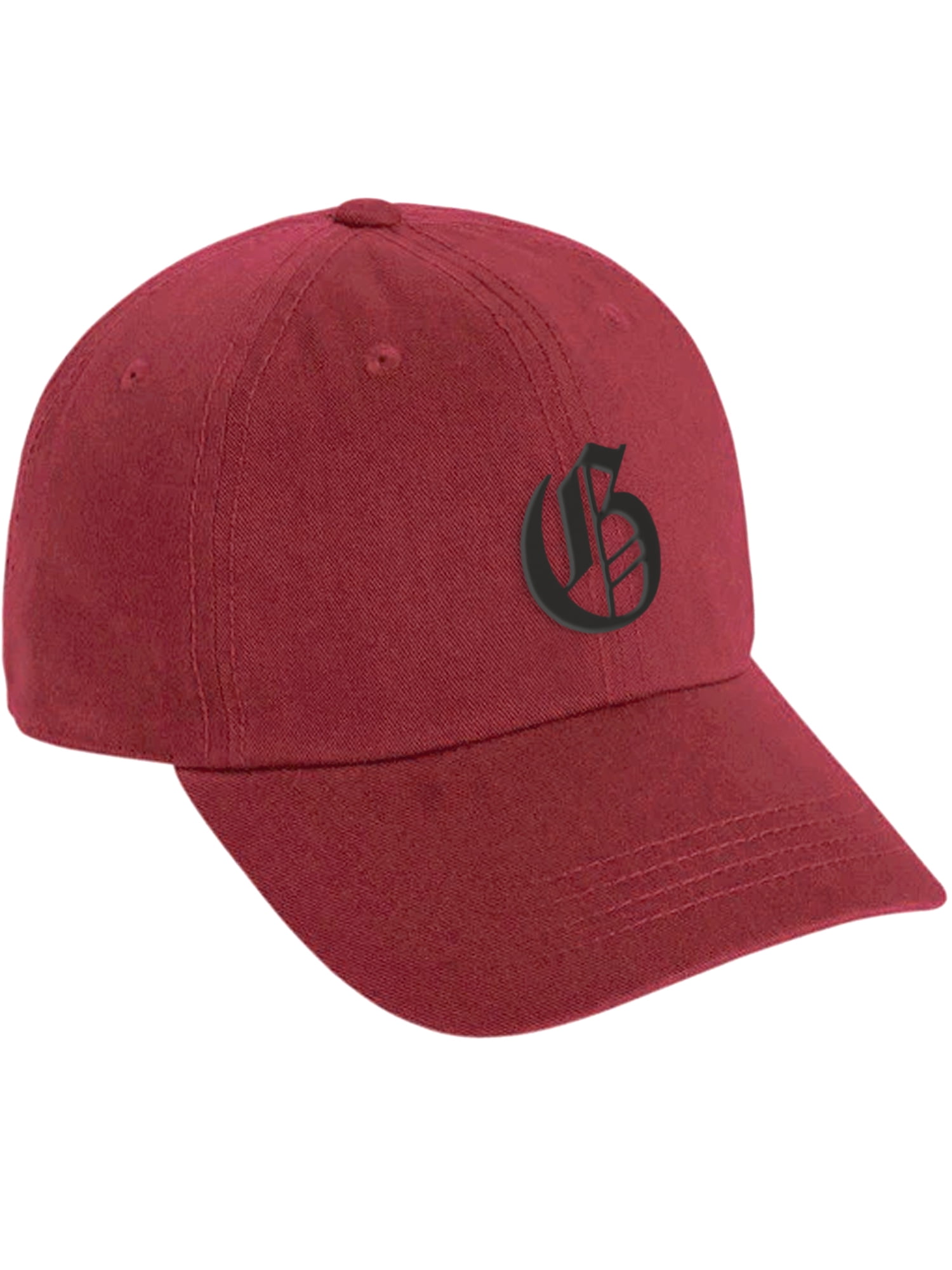 Daxton Low Profile Adjustable Baseball Dad Hat Cap Old English Font ...