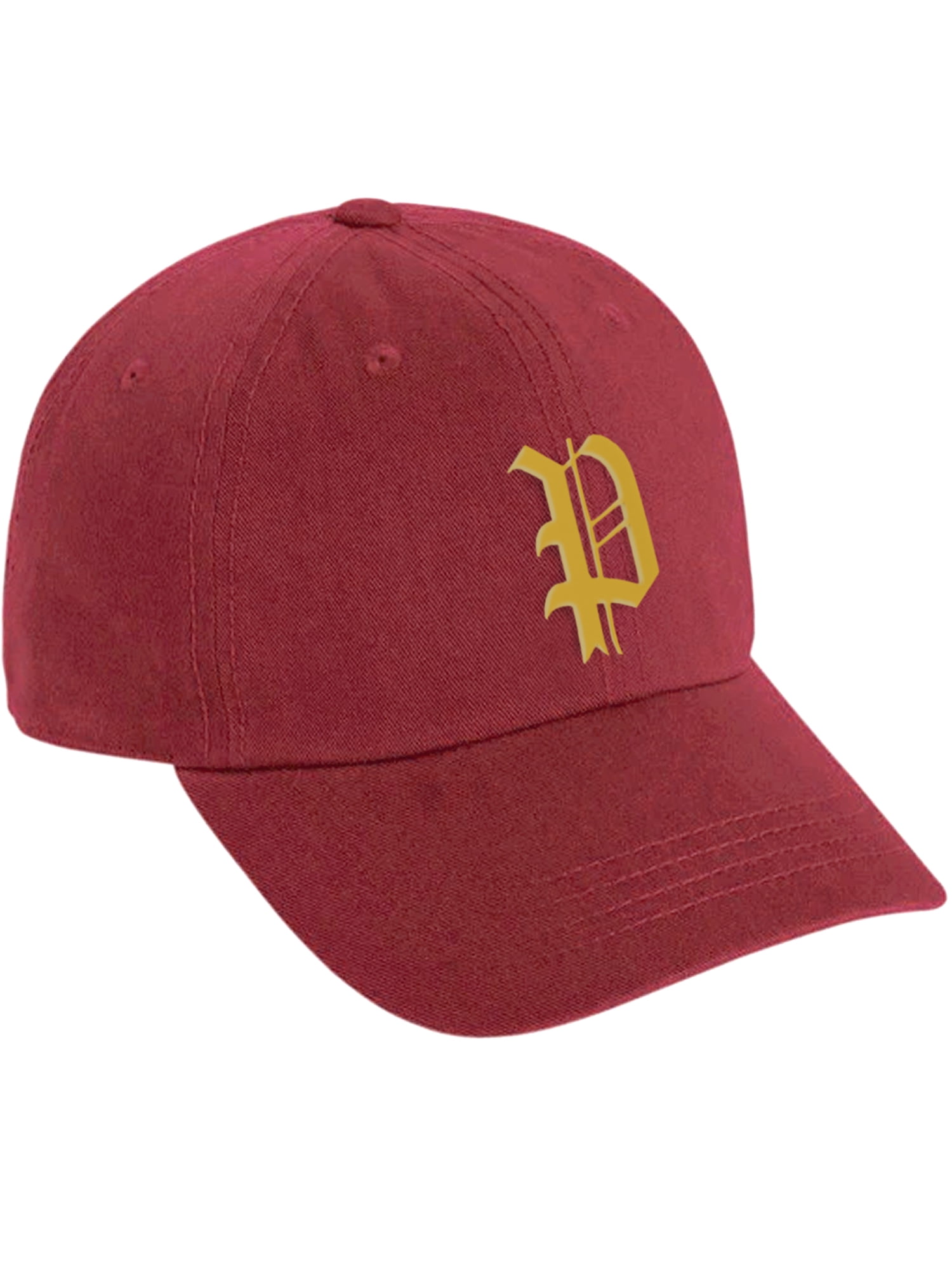 Daxton Low Profile Adjustable Baseball Dad Hat Cap Old English Font ...