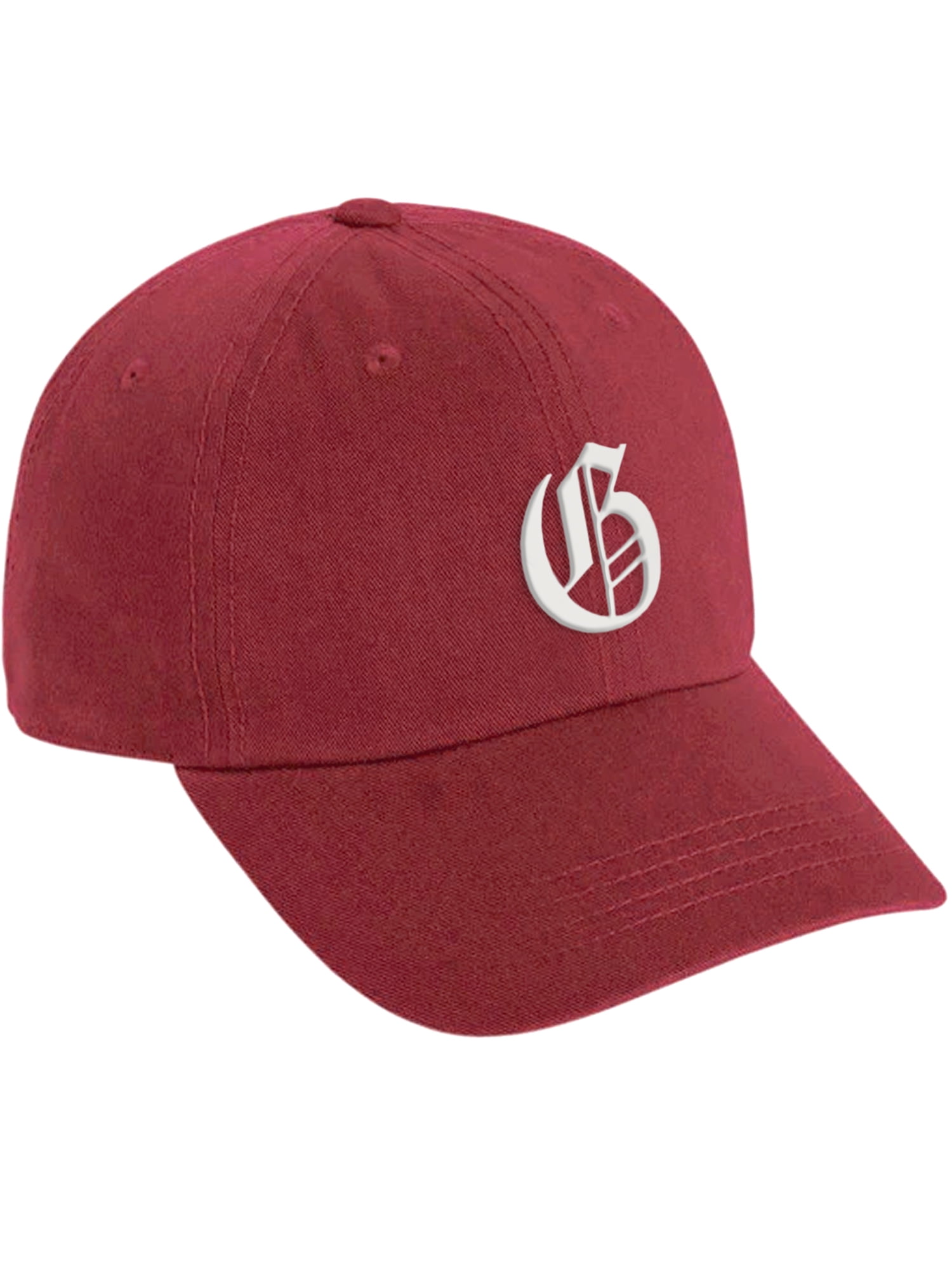 Daxton Low Profile Adjustable Baseball Dad Hat Cap Old English Font ...