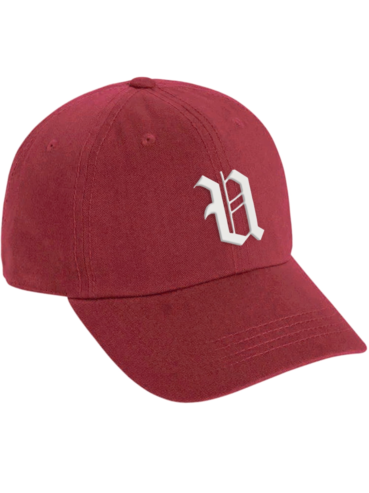 Daxton Low Profile Adjustable Baseball Dad Hat Cap Old English Font ...