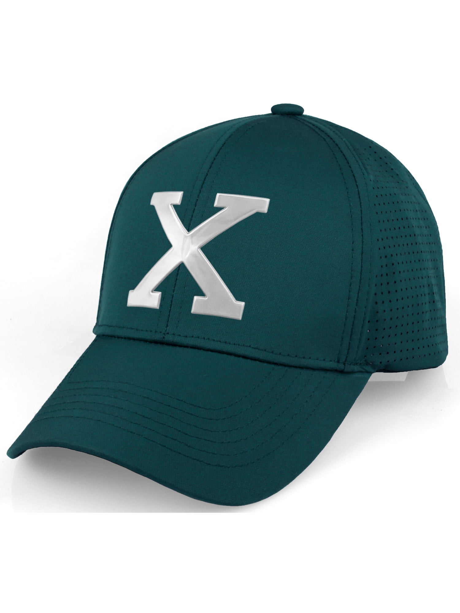Daxton Performance Cool Tech Baseball Hat - Dusk Teal Cap, Silver Logo ...