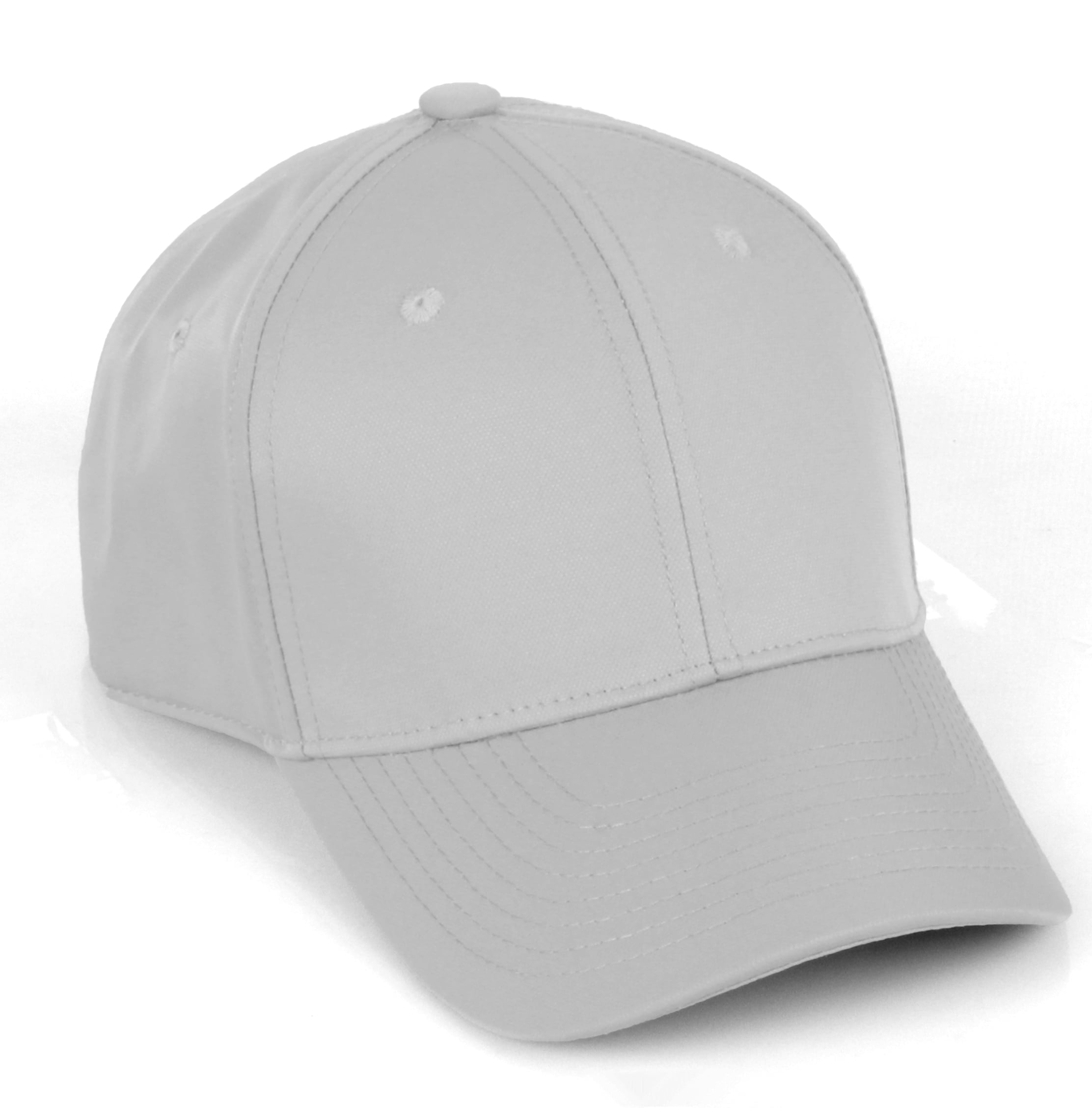 Daxton Performance Hat High Profile Structured Baseball Cap, Gray ...