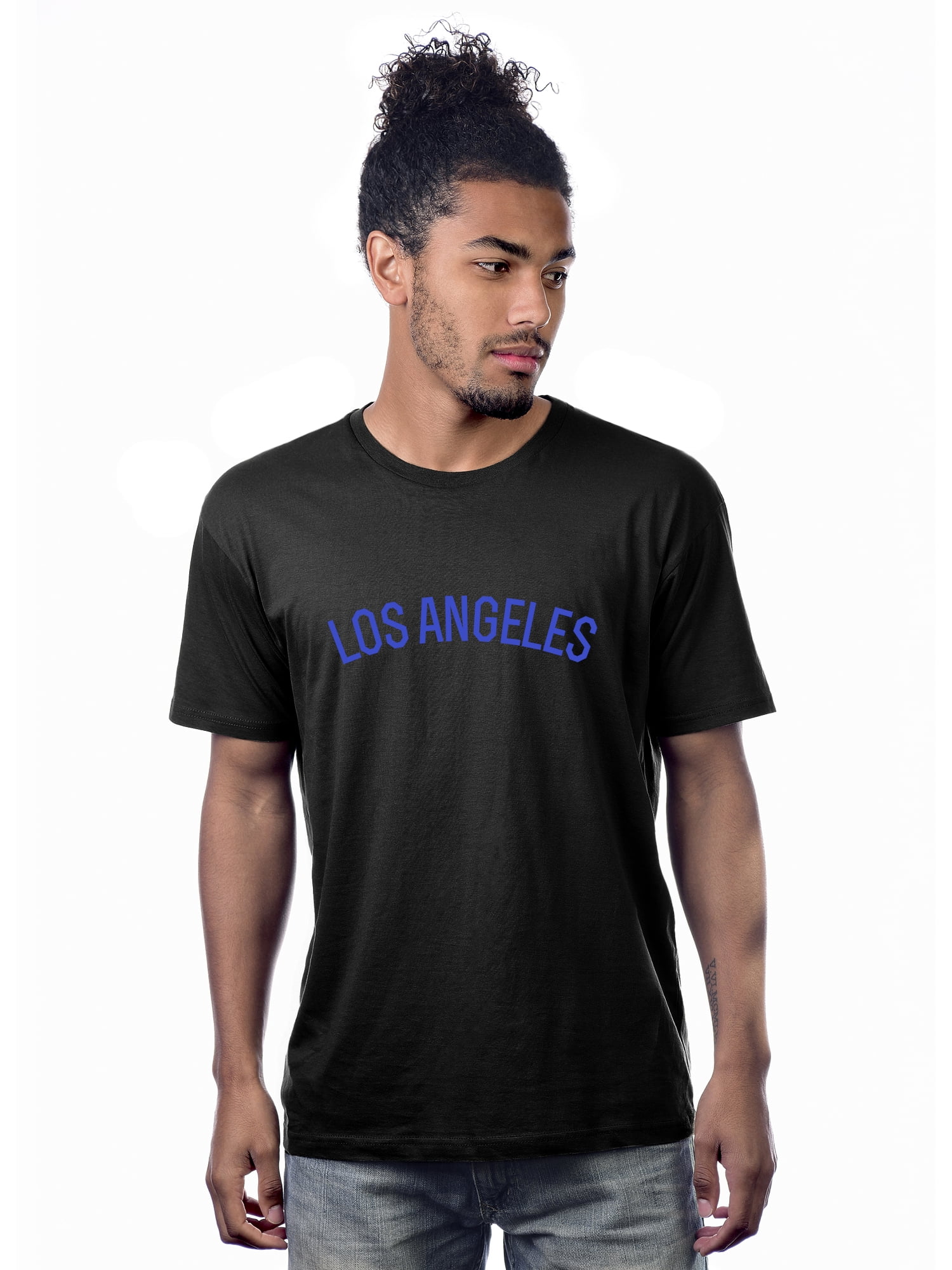 Daxton Premium Basic Crew Neck Short Sleeve Tshirt Cities Los Angeles ...