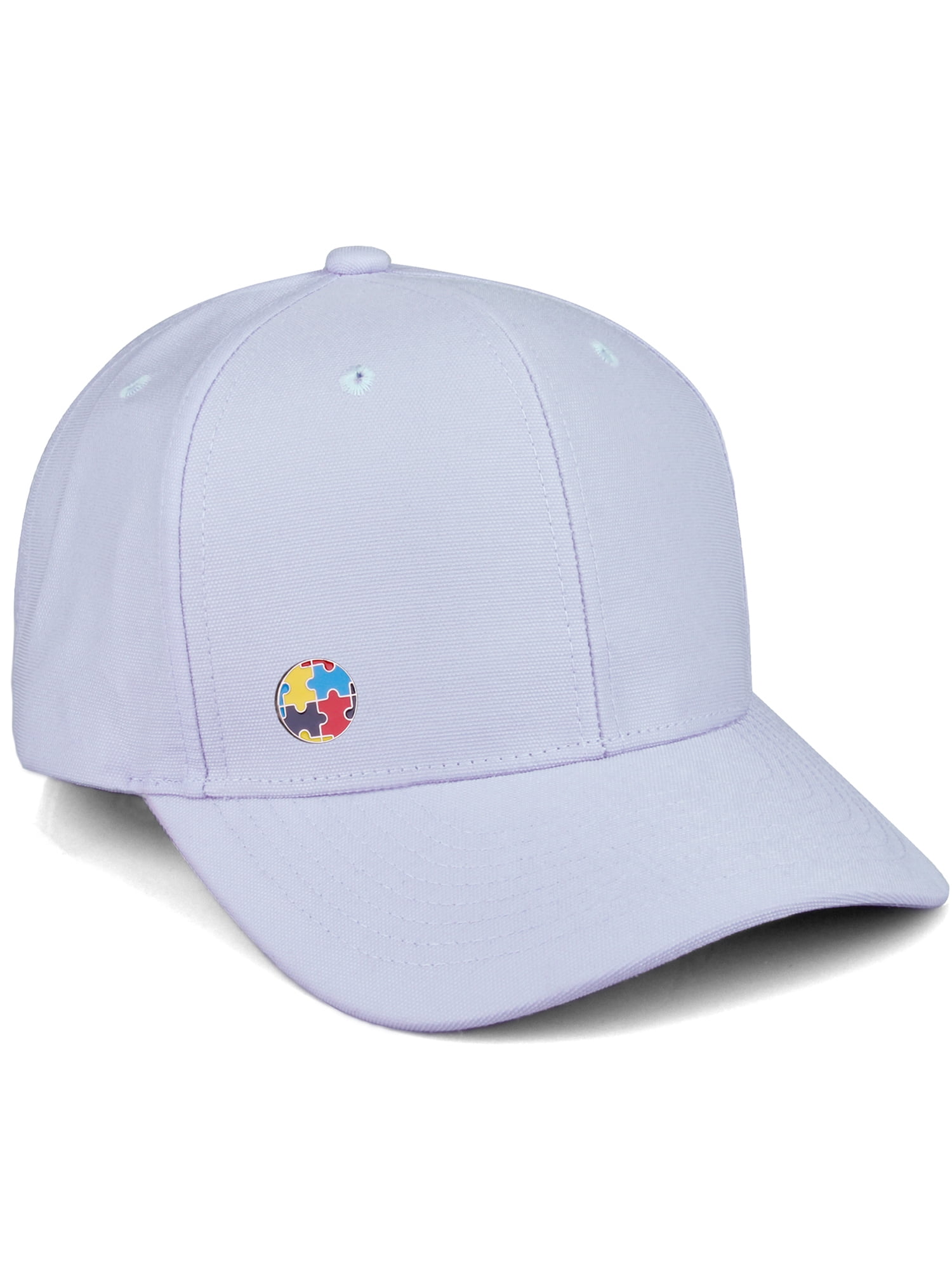 Daxton Premium Mid Profile Hat Semi Curved Visor Cap Autism Awareness ...