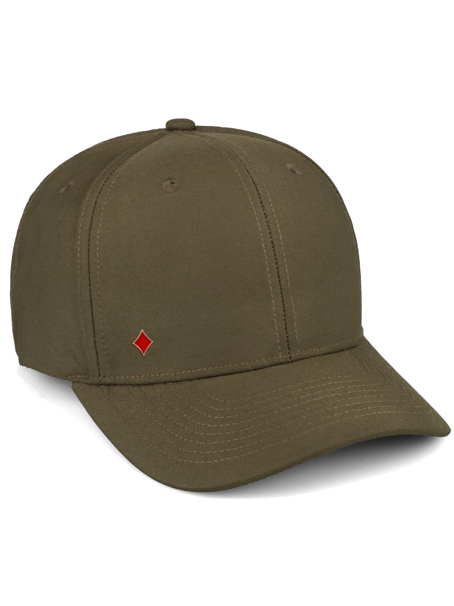 Daxton Premium Mid Profile Hat Semi Curved Visor Cap Structured Cap ...