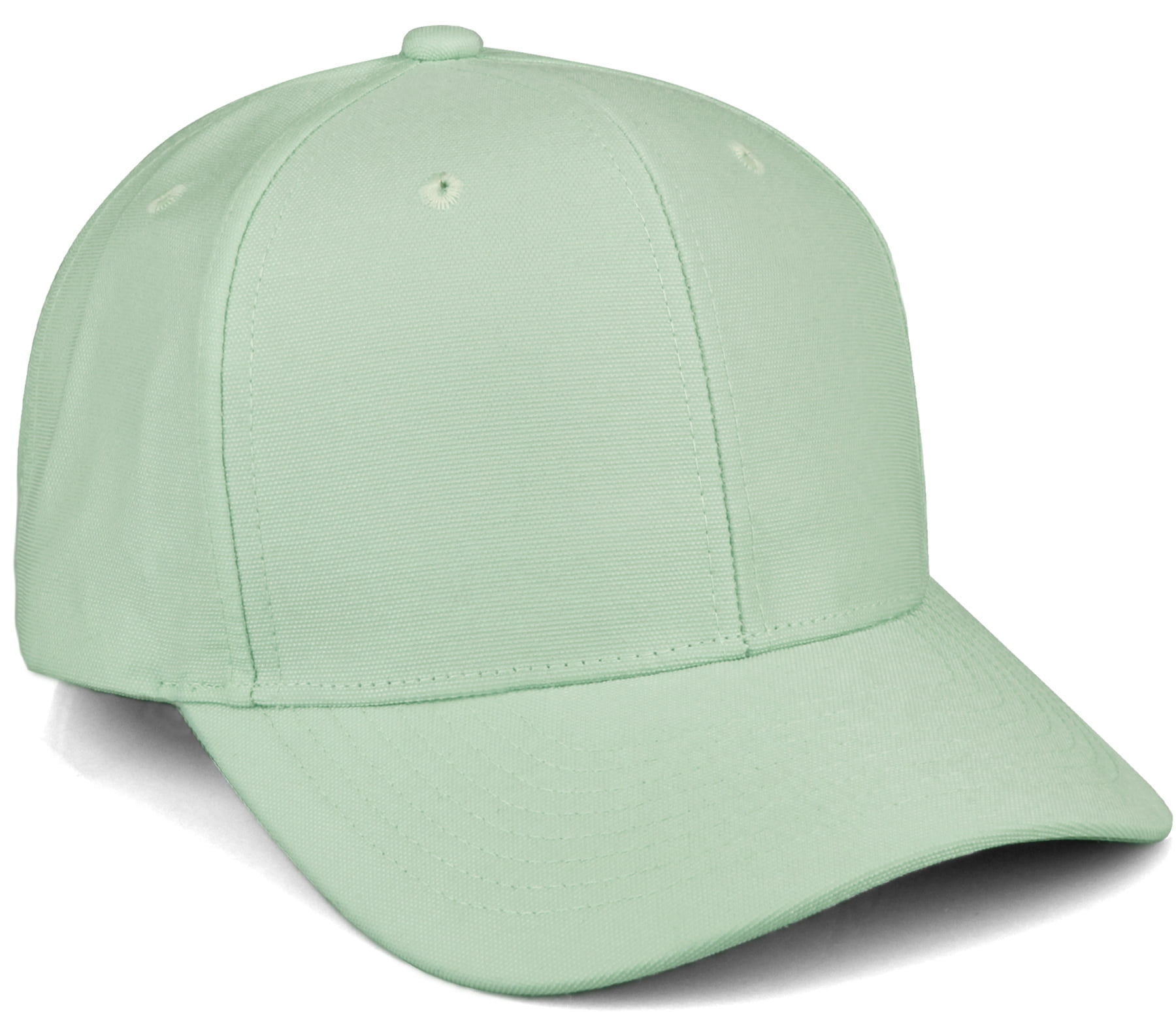 Daxton Premium Mid Profile Hat Semi Curved Visor Structured Cap, Sage ...