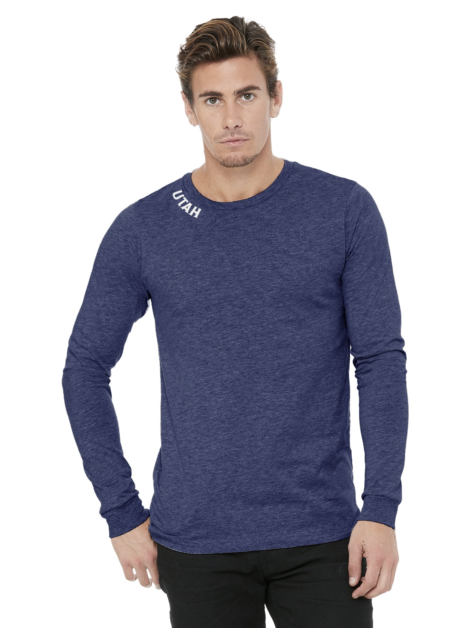 Daxton Premium Utah Men Long Sleeves T Shirt Ultra Soft Medium Weight ...
