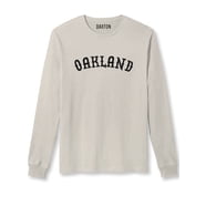 Daxton Premium Men Long Sleeves T Shirt Medium Weight Soft Cotton, 3Pk Black Oat White Medium ...