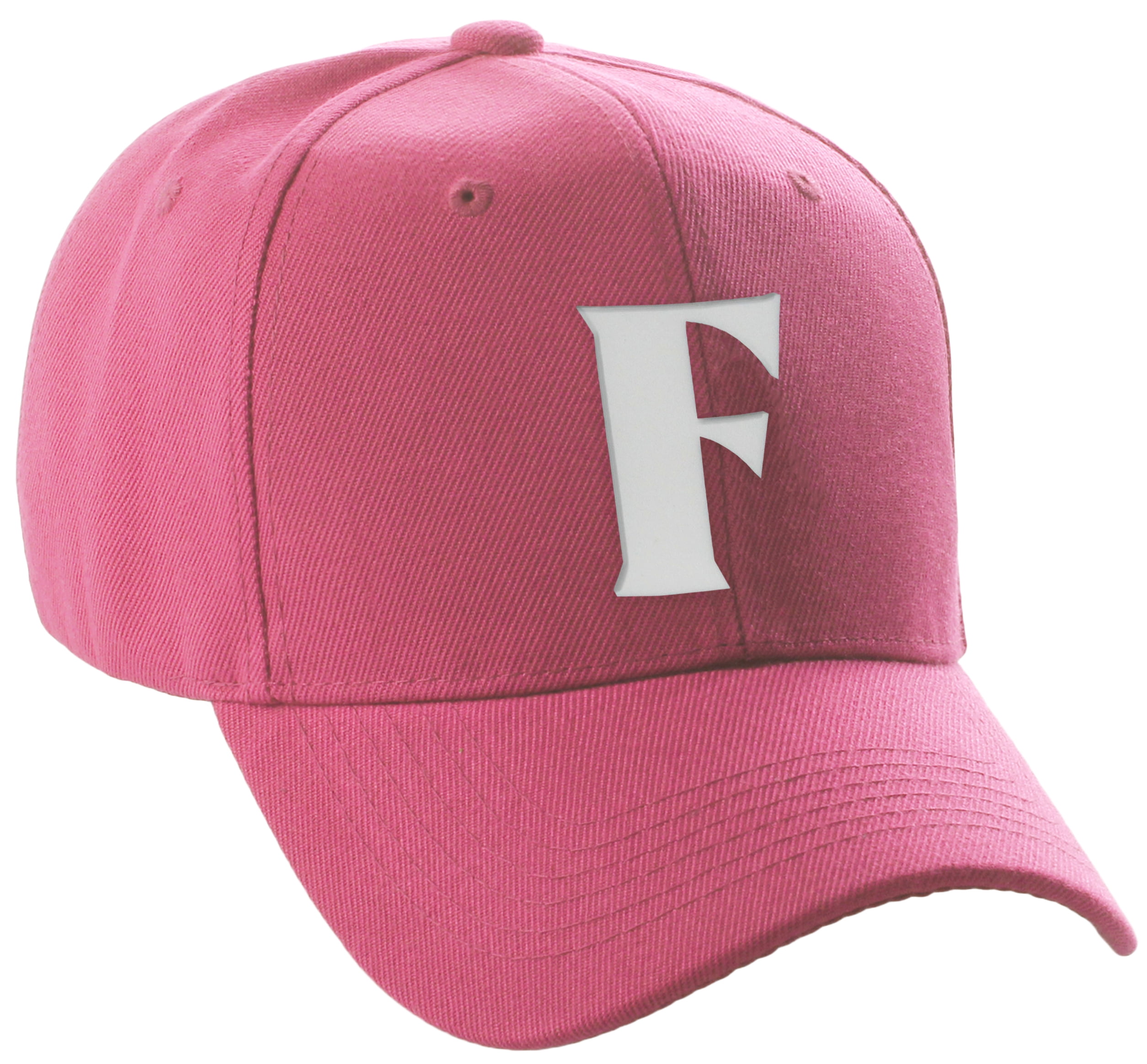 Daxton Structured Curve Visor Bill Baseball Hat 3D Capital Alphabet ...