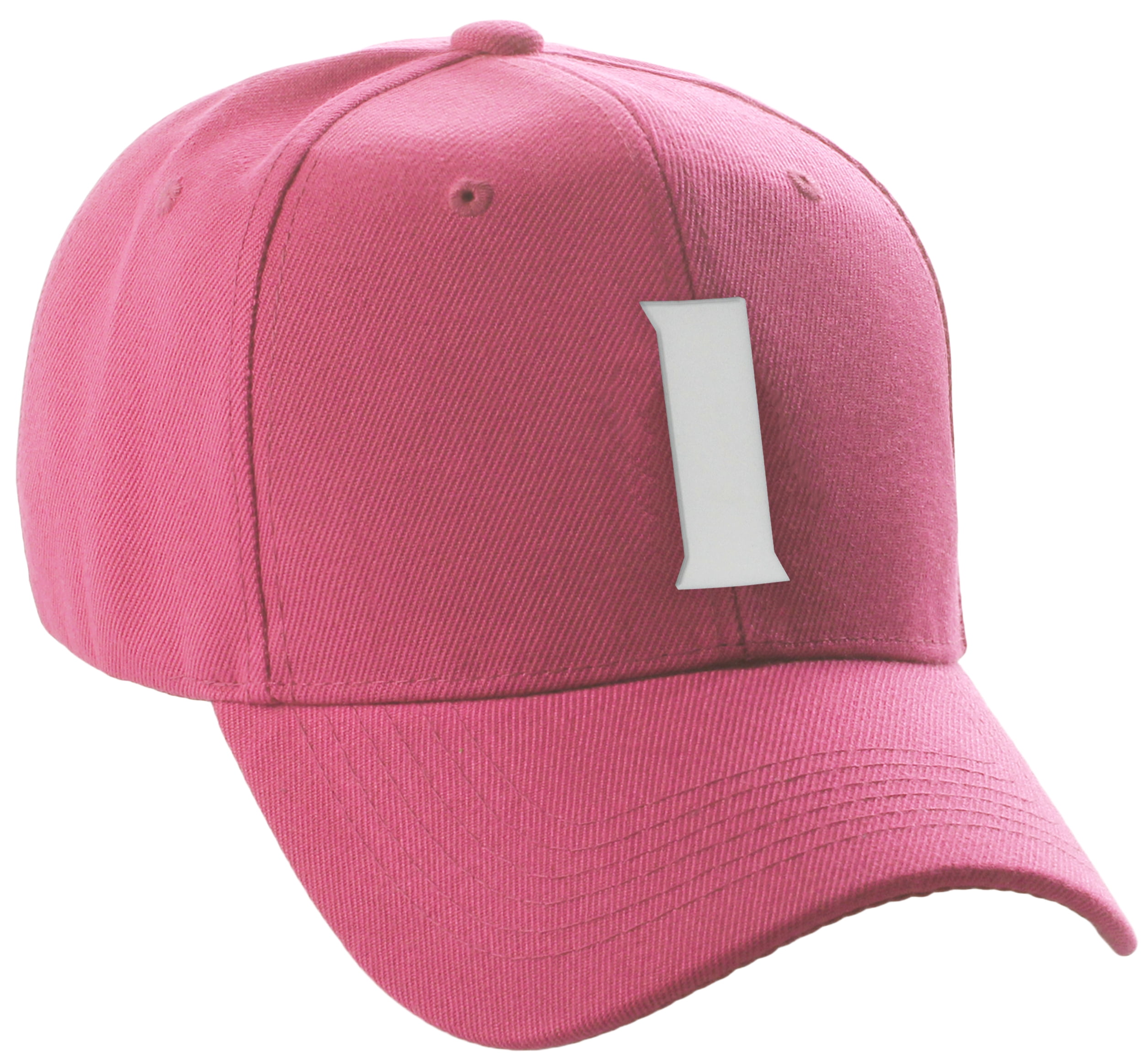 Daxton Structured Curve Visor Bill Baseball Hat 3D Capital Alphabet ...