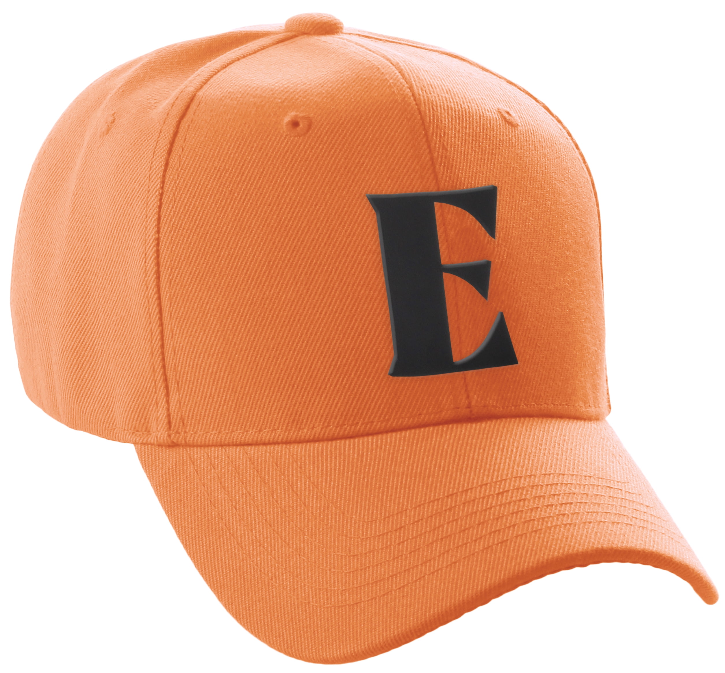 Daxton Structured Curve Visor Bill Baseball Hat 3D Capital Alphabet ...