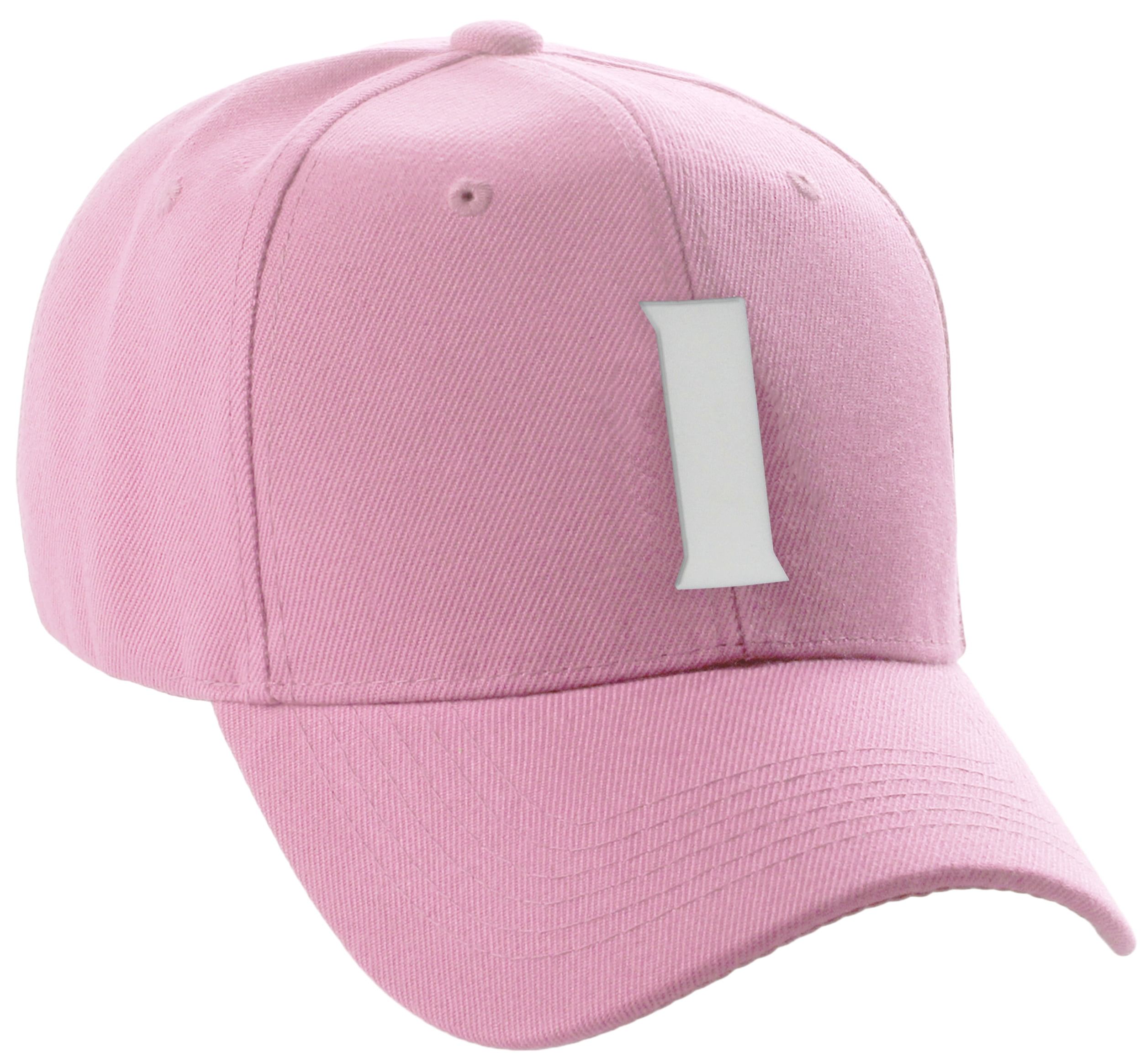 Daxton Structured Curve Visor Bill Baseball Hat 3D Capital Alphabet ...