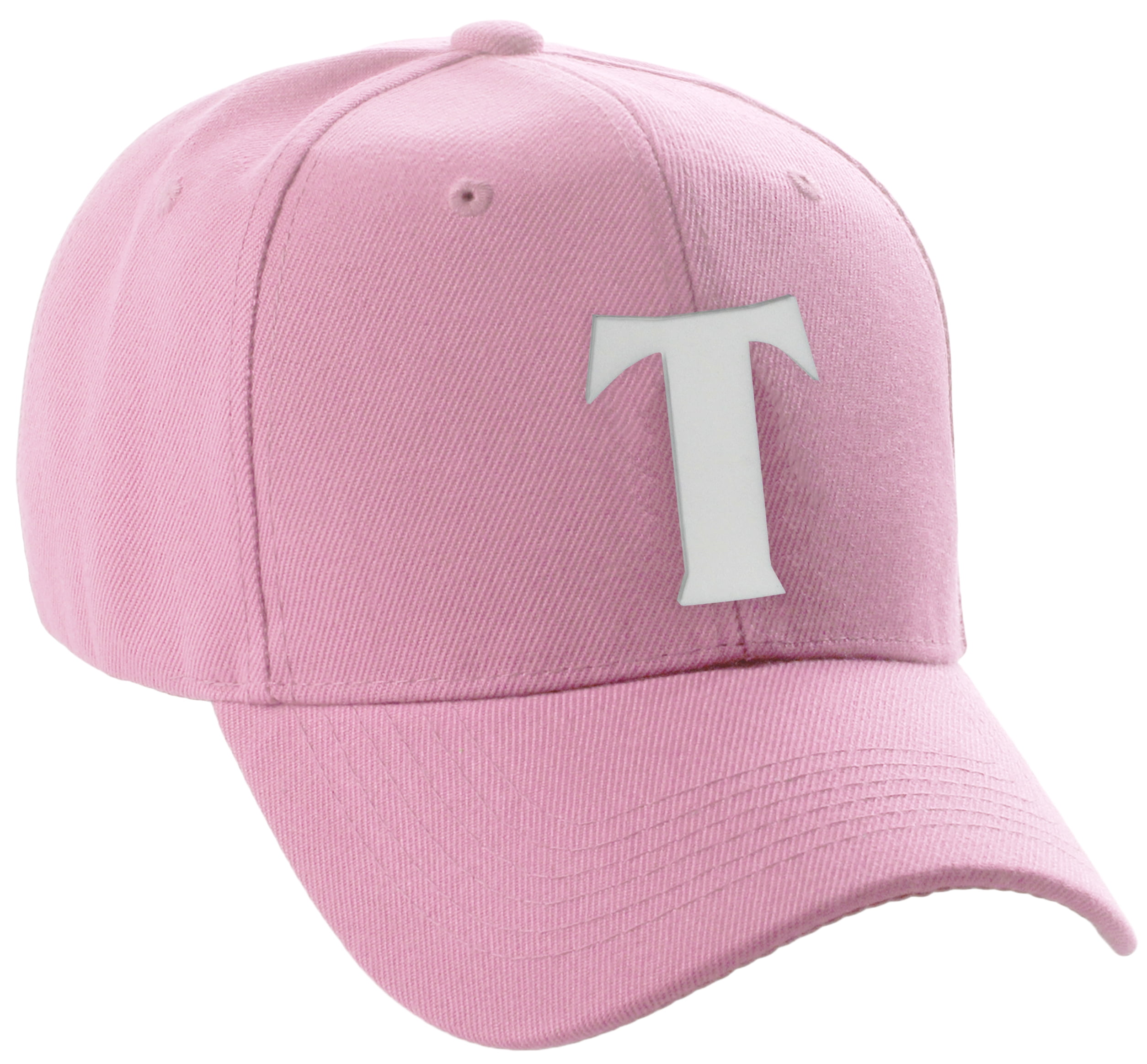Daxton Structured Curve Visor Bill Baseball Hat 3D Capital Alphabet ...