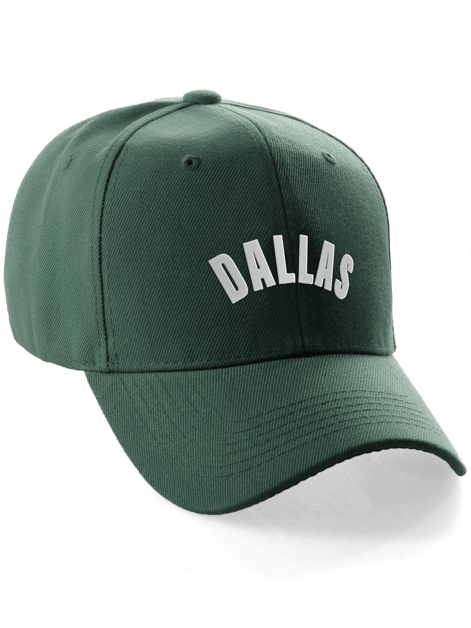 Daxton USA Cities States Baseball Hat Cap Arch Letters, Dallas Hunter ...
