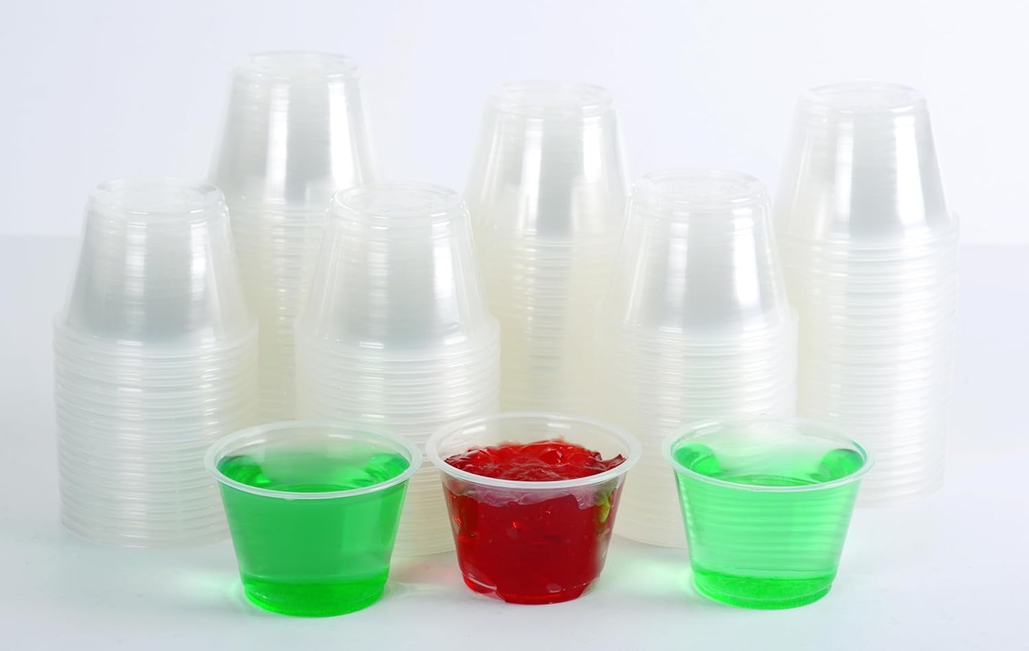 Daxwell Plastic Portion Cups, Polypropylene (PP), 2.5 oz, Clear, E10002025 (Case of 2,500 ...