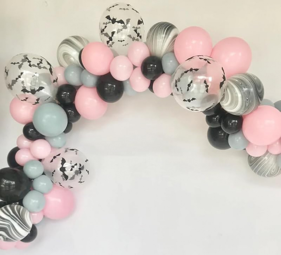 Day of the Dead Balloon Arch Kit Dia De Los Muertos Decorations ...
