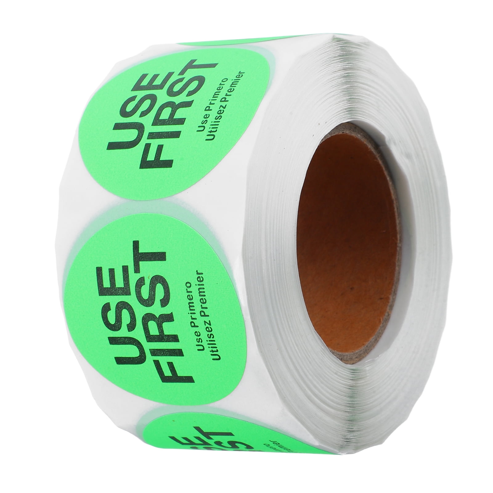 Day Dots Food Labels Dissolvable Inventory Stickers Light Green ...