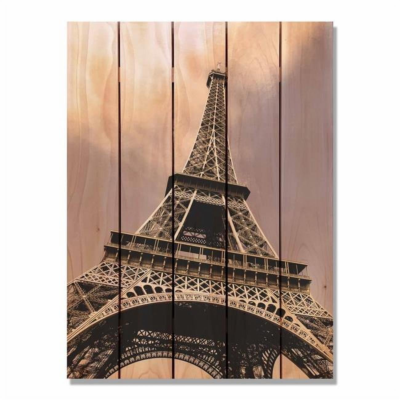 Day Dream ET2836 28 x 36 in. Eiffel Tower Inside & Outside wood Wall ...