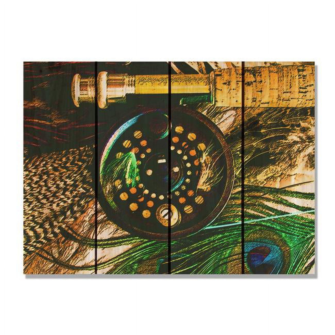 Day Dream HQ Fly Reel Inside & Outside Wood Wall Art 22 x 16 in ...