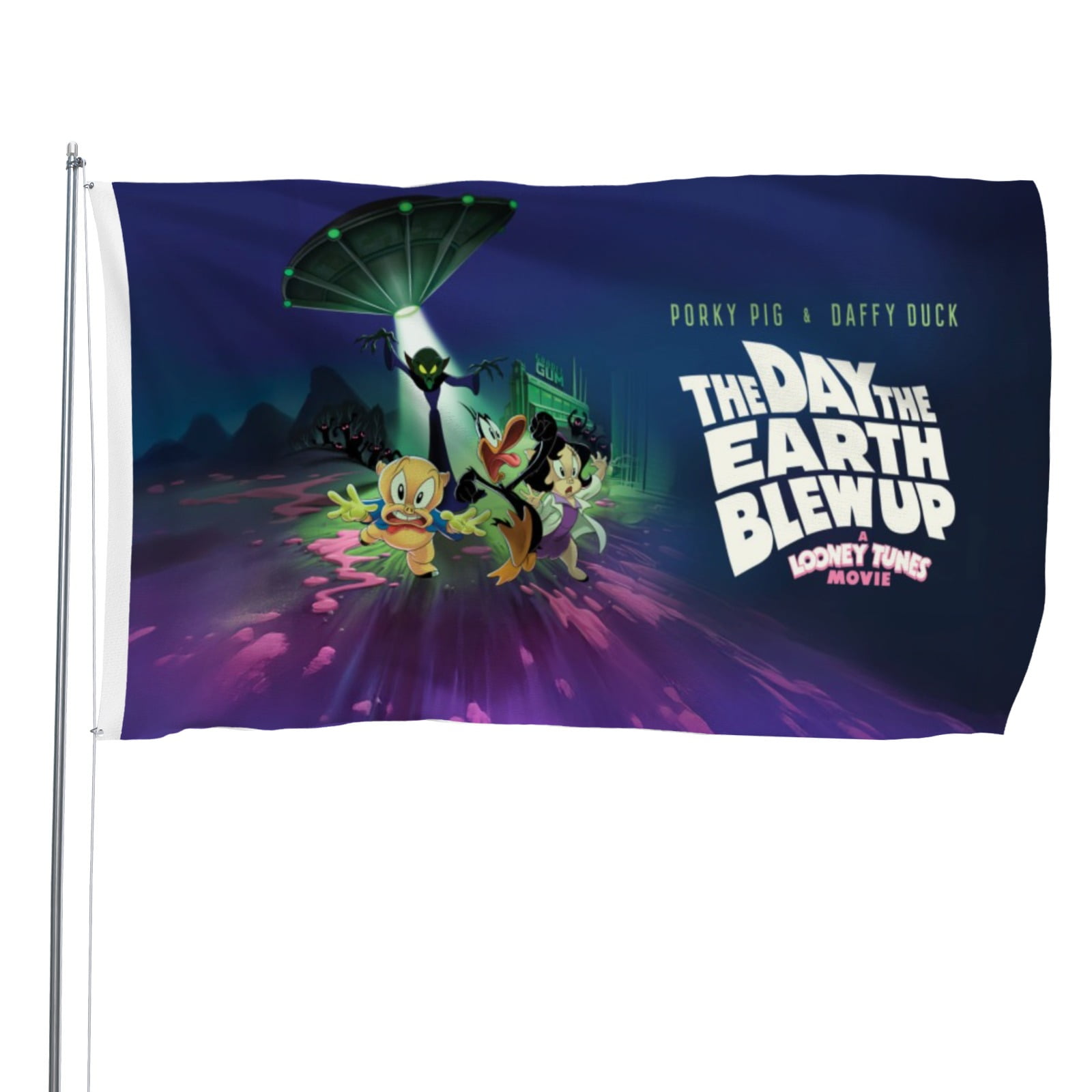 The Day the Earth Blew Up-themed Printed Flag Perfect gift for fans ...