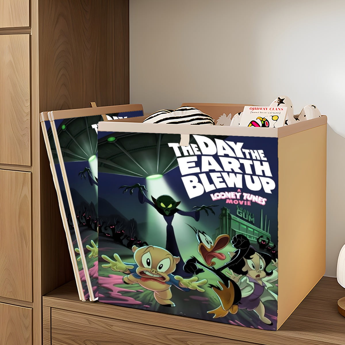 The Day the Earth Blew Up storage box say goodbye to clutter with one ...