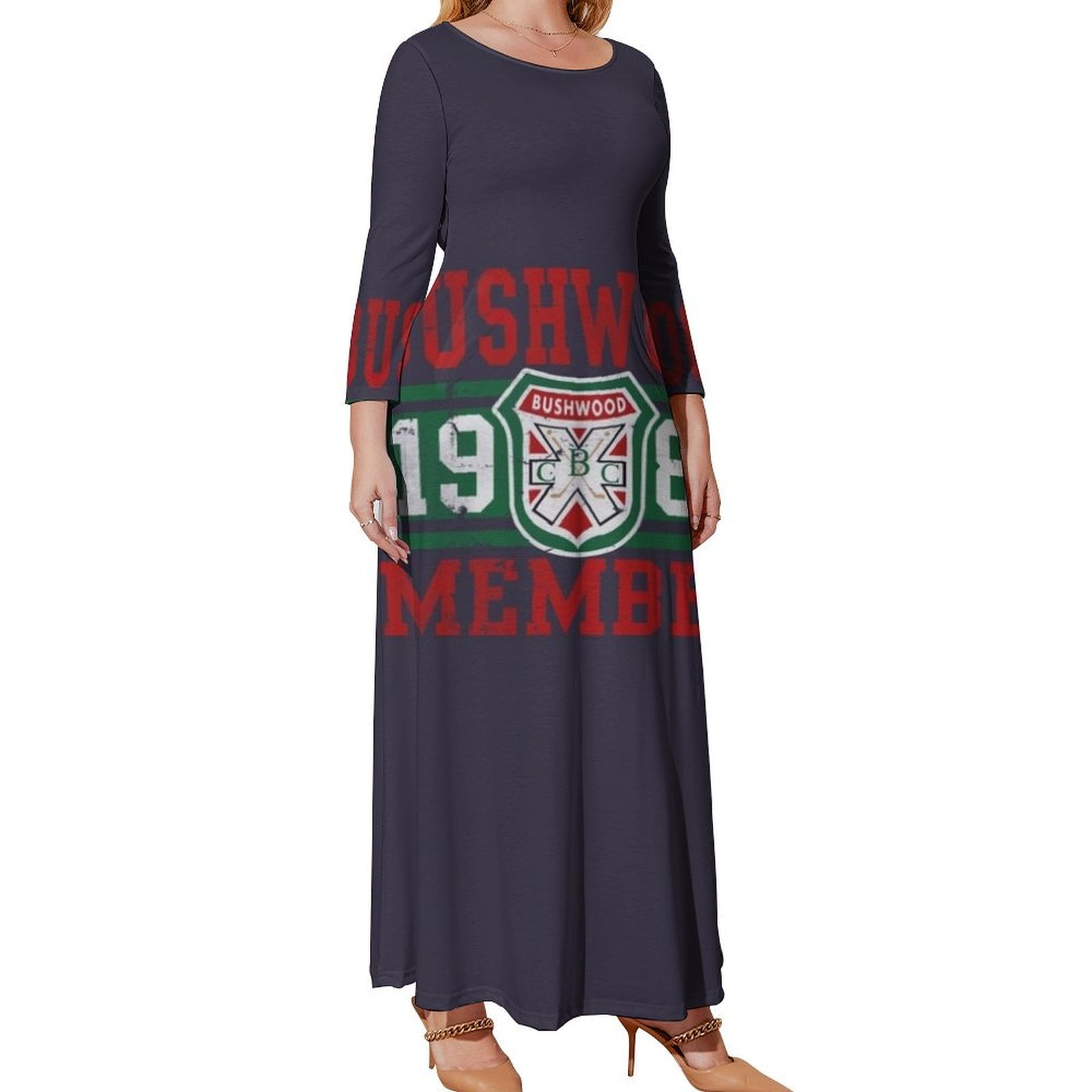 Day Gift Caddyshack Golf Graphic For Fan Long Sleeved Dress women ...