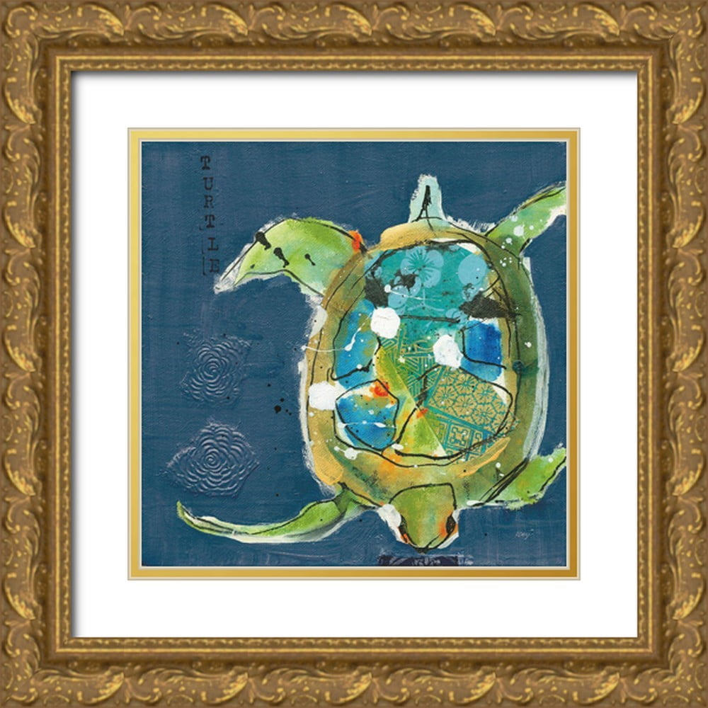Day, Kellie 15x15 Gold Ornate Wood Framed with Double Matting Museum ...