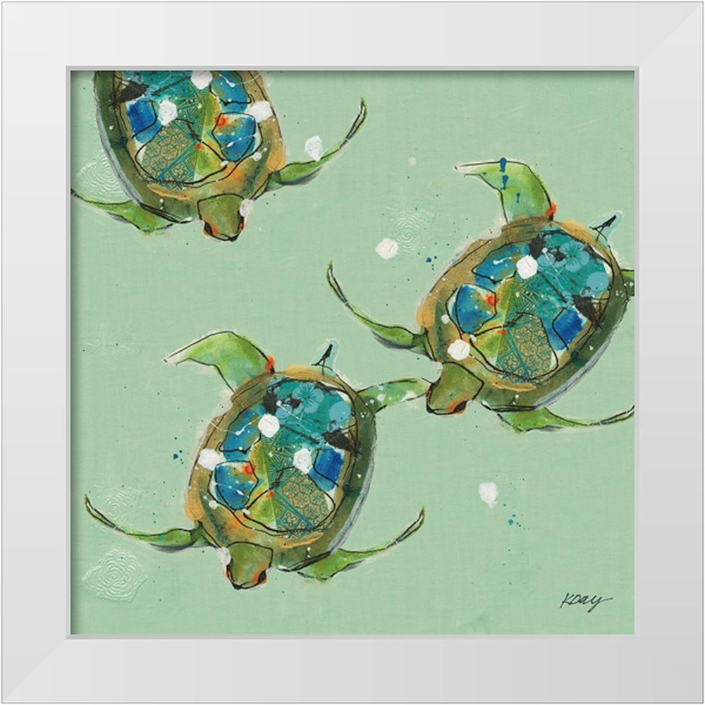 Day, Kellie 20x20 White Modern Wood Framed Museum Art Print Titled ...