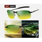 Day Night Vision Men's Pilot Polarized Sunglasses Driving Sports ...