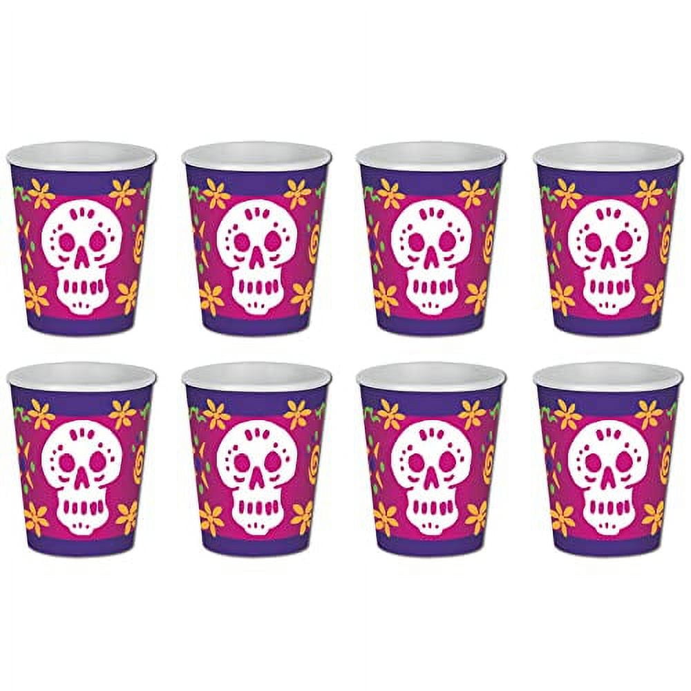 Beistle Day Of The Dead Beverage Cups, 9 Ounce - Walmart.com