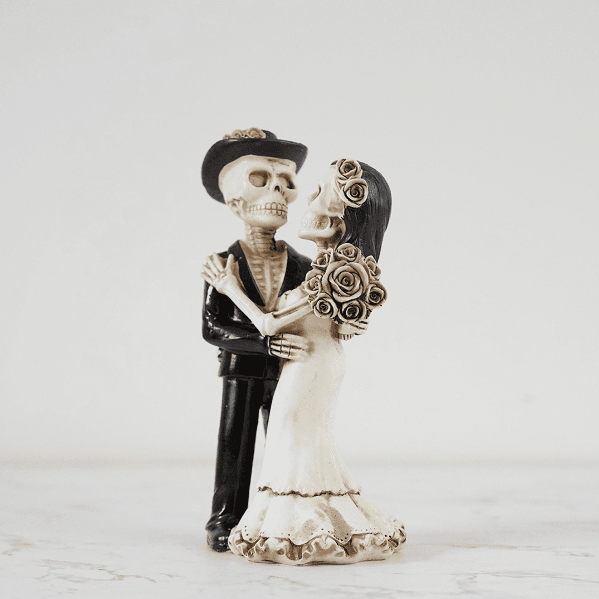 Day Of The Dead Wedding Dance Skeleton Bridal Party Ceremony Skeletons ...
