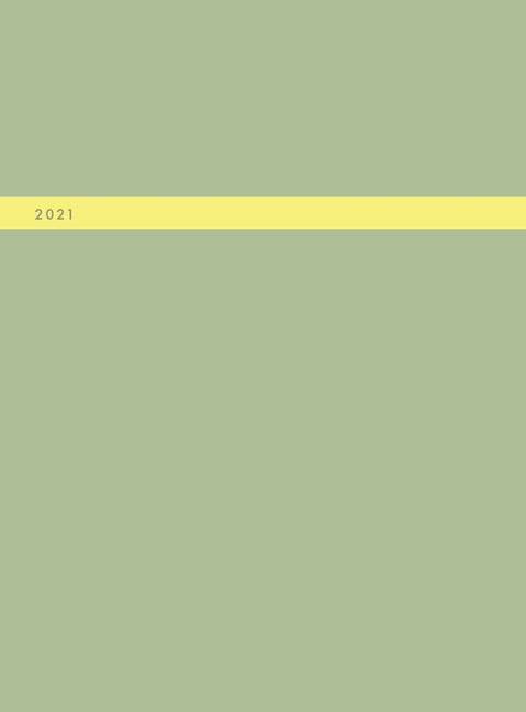 Day Planner 2021 Daily: 8.5x11, 1 Page per Day Planner 2021, Hardcover ...