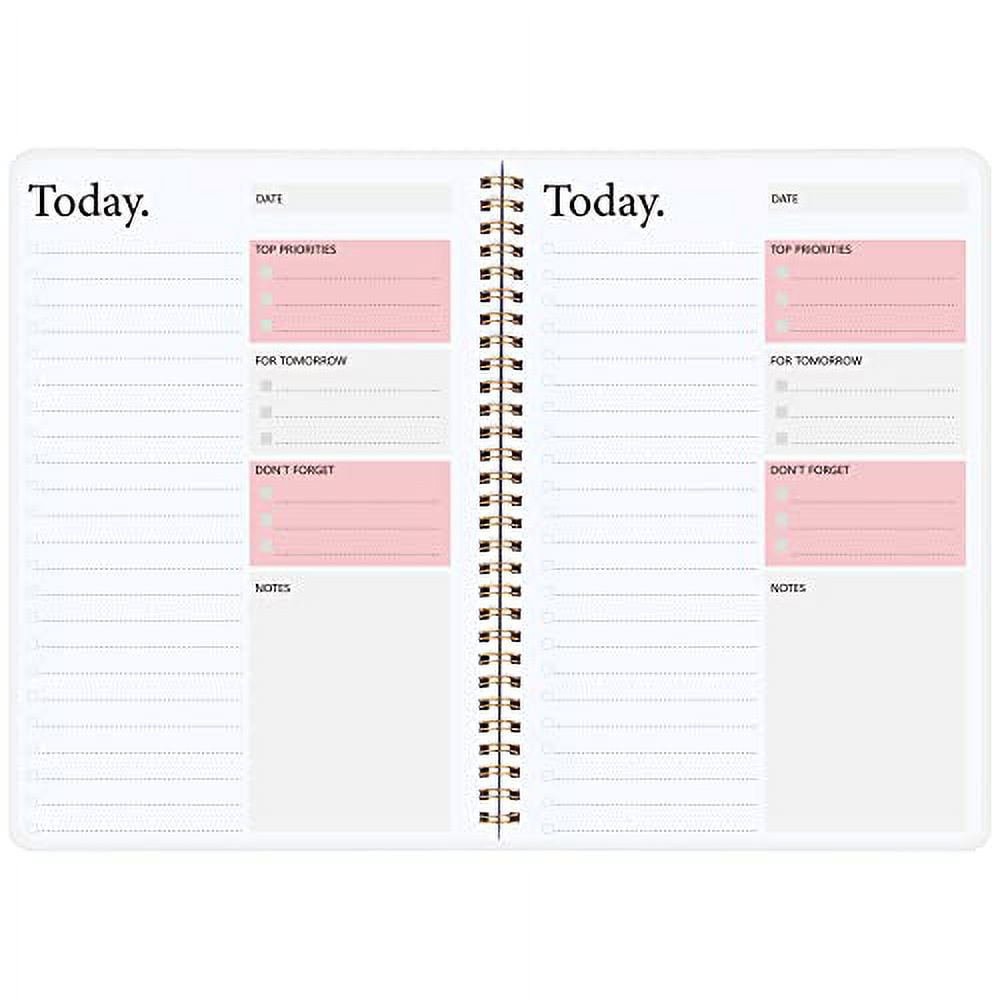Day Planner Notebook - Undated Planner To Do List Notebook, Today ...